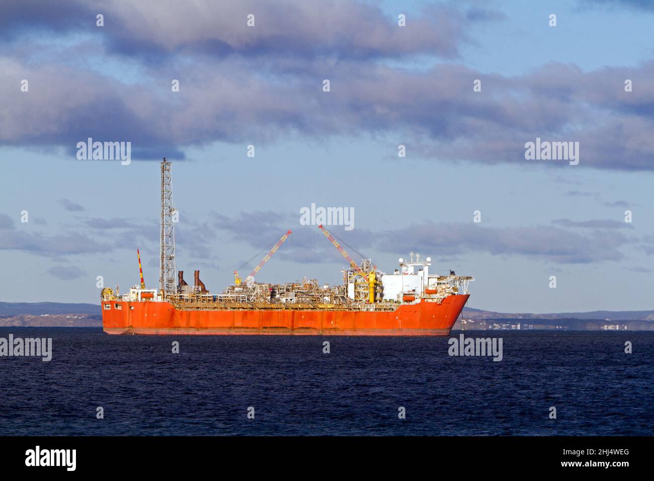 Oil and Gas FPSO vessel Stock Photo - Alamy