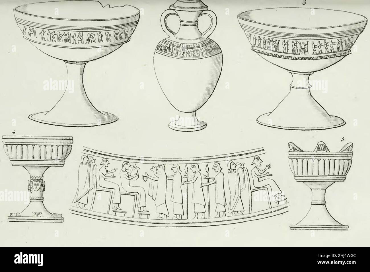 Storia degli antichi popoli italiani - Vol. I (page 435 crop Stock Photo - Alamy