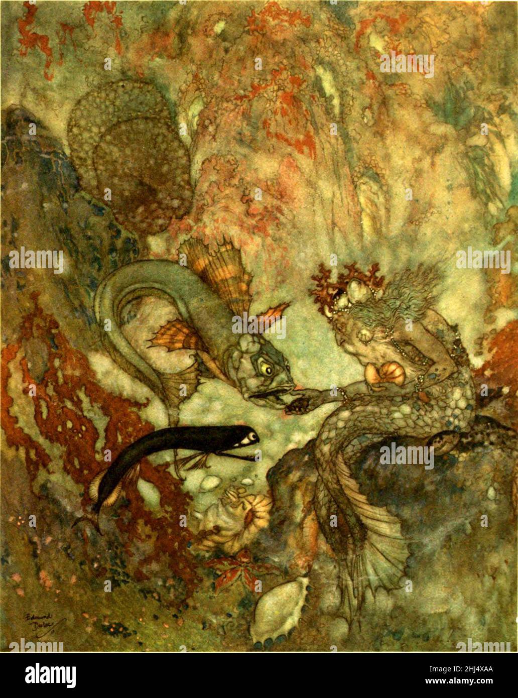 Edmund dulac hans andersen hi-res stock photography and images - Alamy