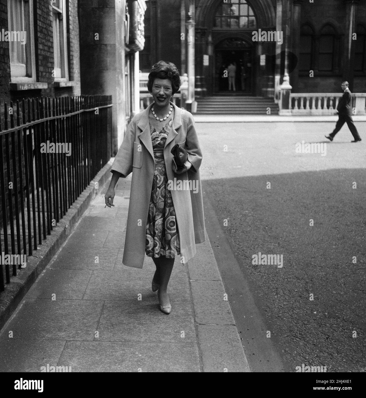 Miss Pamela Berry, who won her appeal against the British Transport ...