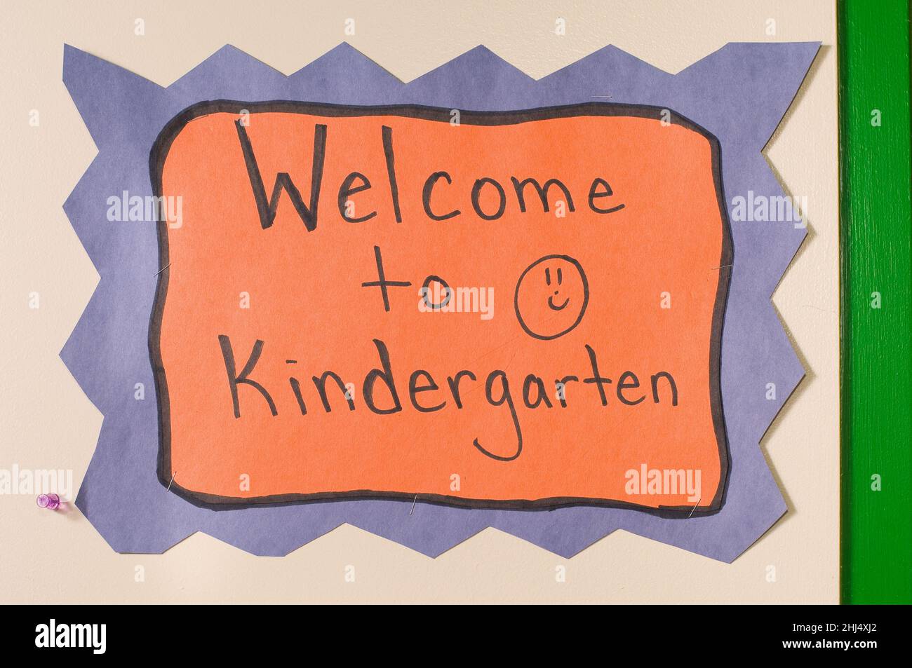 Welcome To Kindergarten Sign