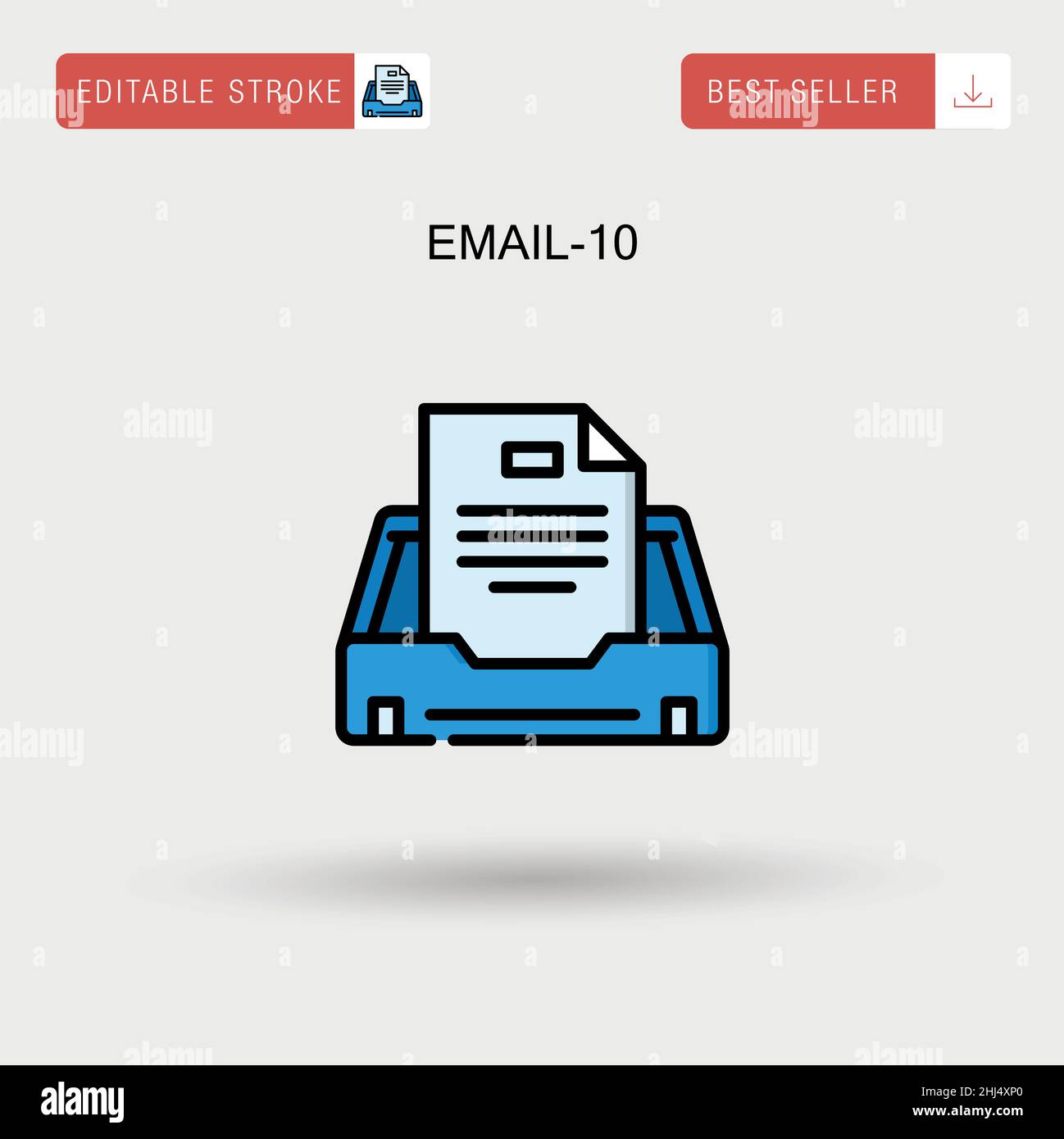 Email-10 Simple vector icon Stock Vector Image & Art - Alamy