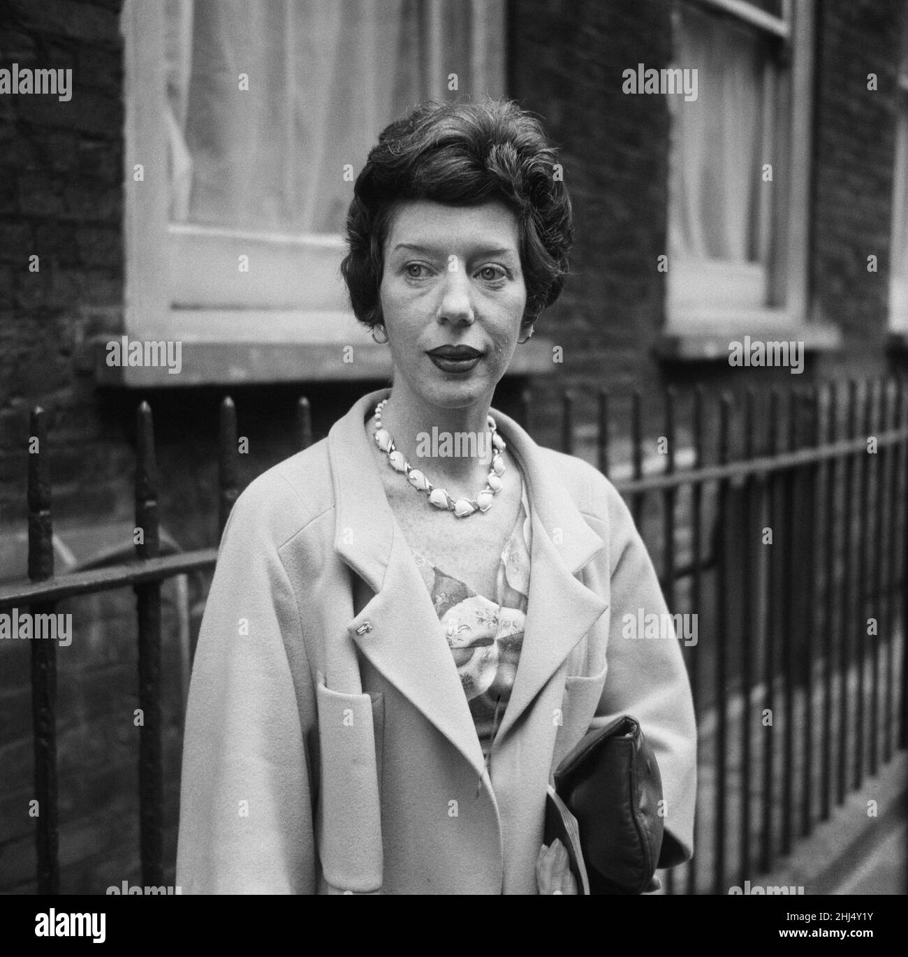 Miss Pamela Berry, who won her appeal against the British Transport ...