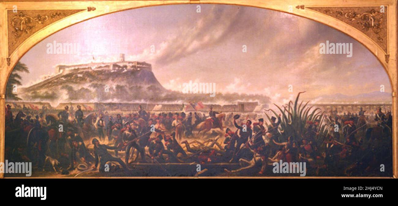 Storming of Chapultepec Stock Photo - Alamy