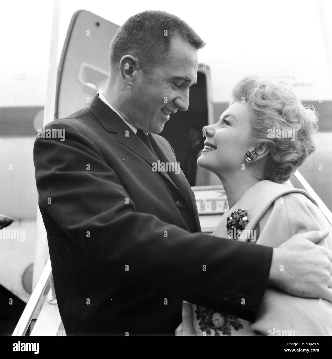 Mitzi Gaynor, American actress, singer & dancer, who is in the UK to ...