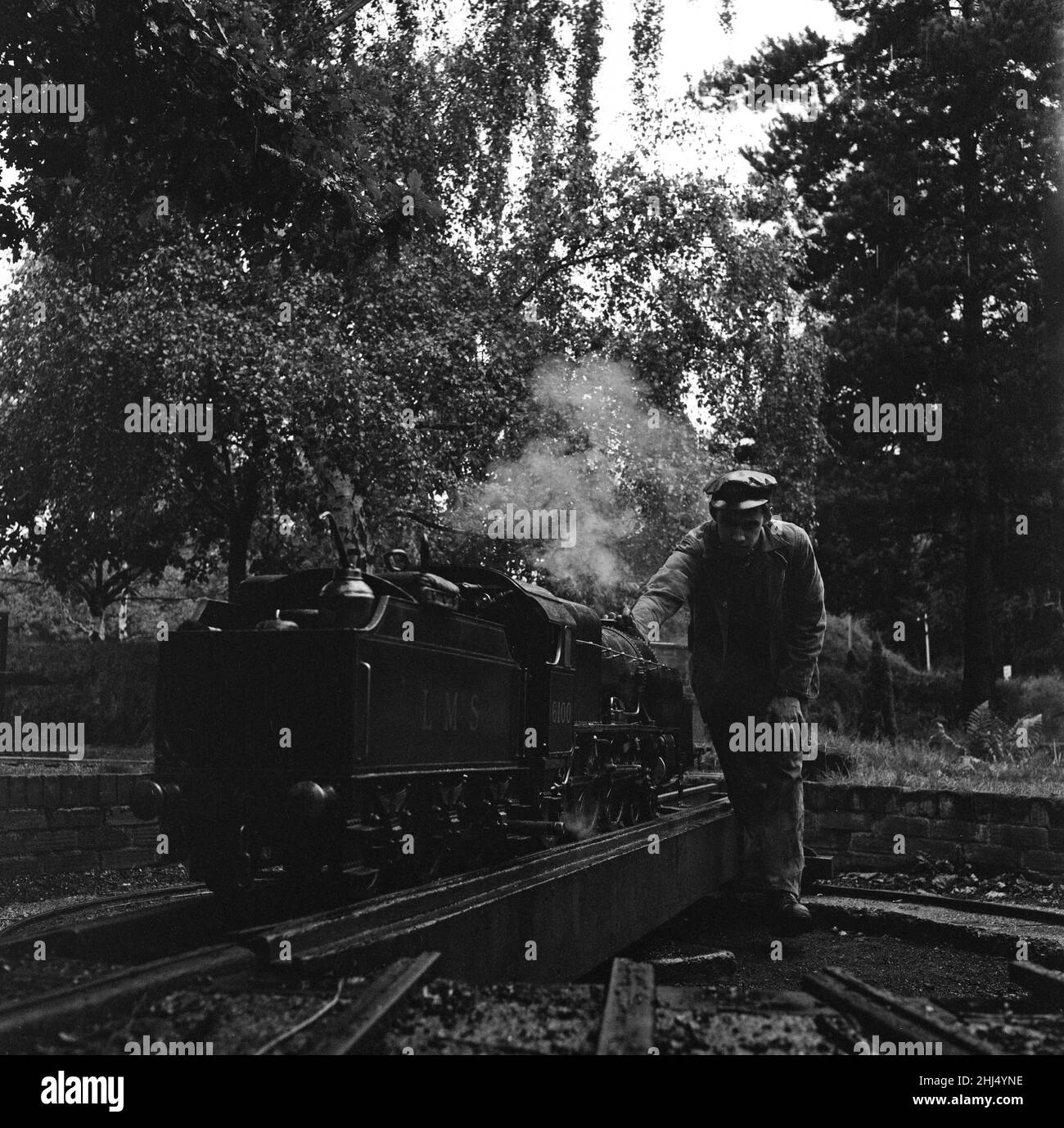 Miniature railway 1960s hi-res stock photography and images - Alamy