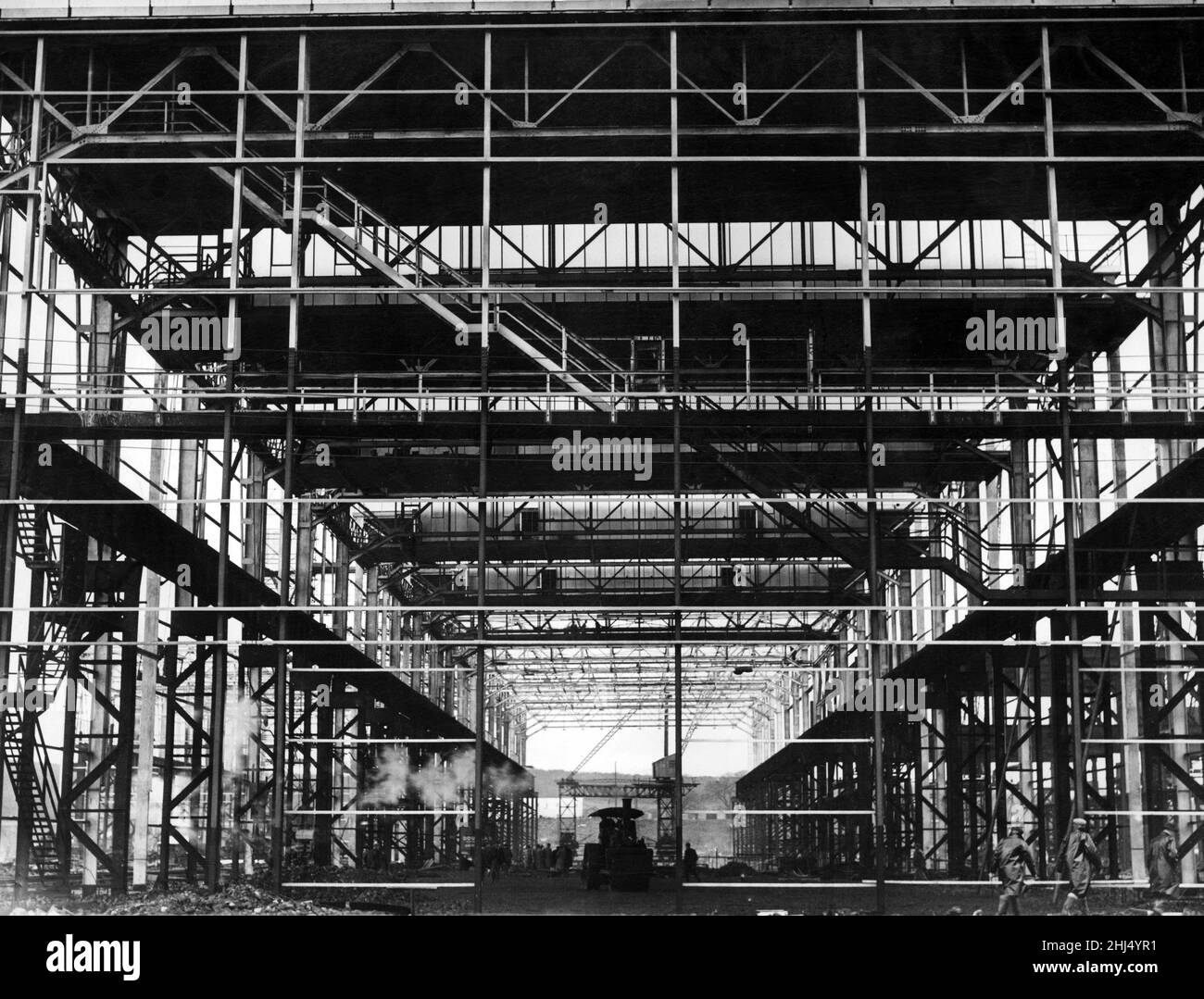 Wales steel 1950s hi-res stock photography and images - Alamy