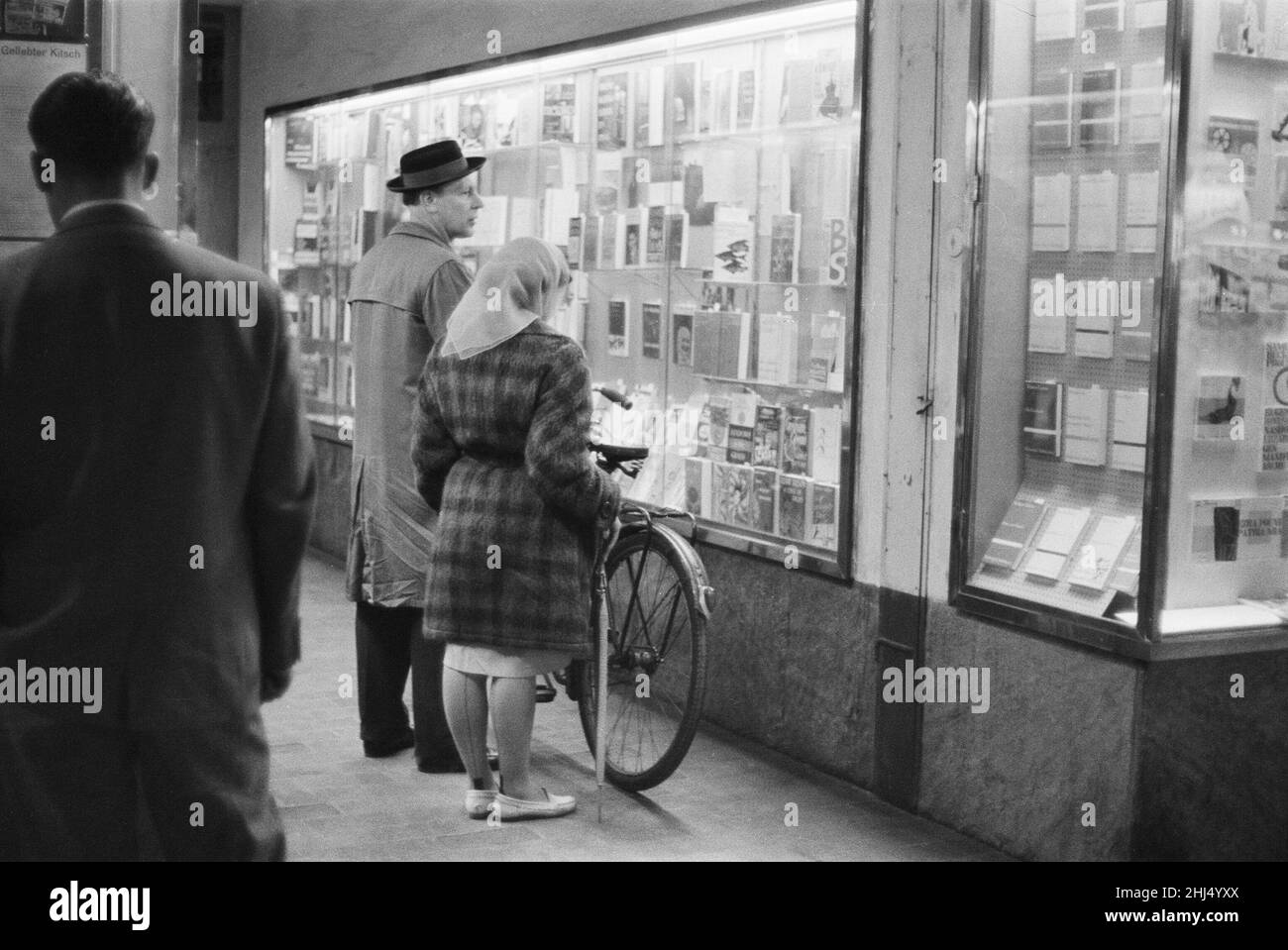 Scenes in West Berlin, West Germany showing daily life continuing as ...