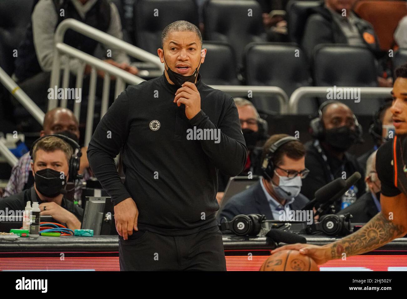 Orlando, Florida, USA, January 26, 2022, Los Angeles Clippers Head ...