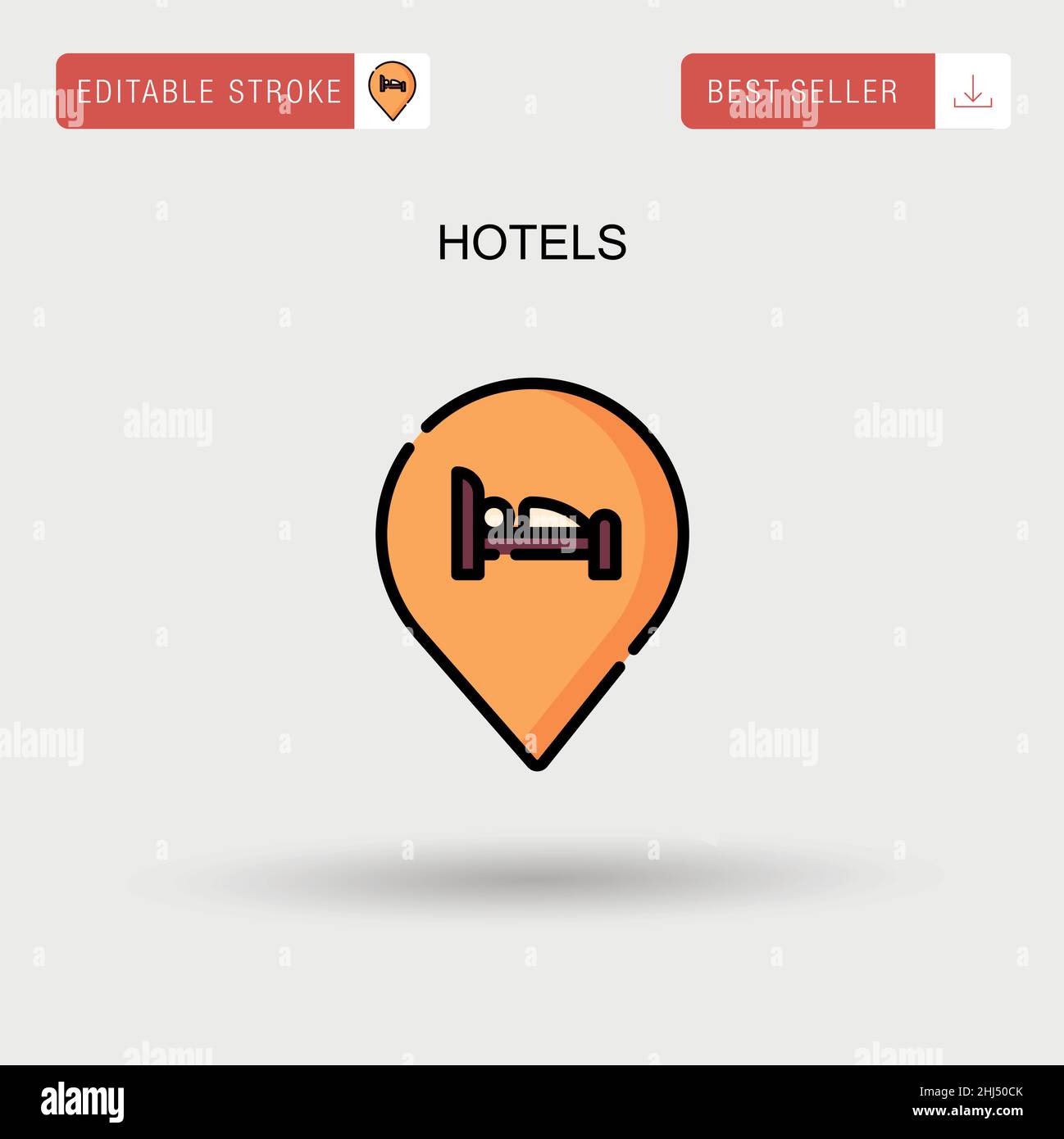 Contemporary resort hotel Stock Vector Images - Alamy