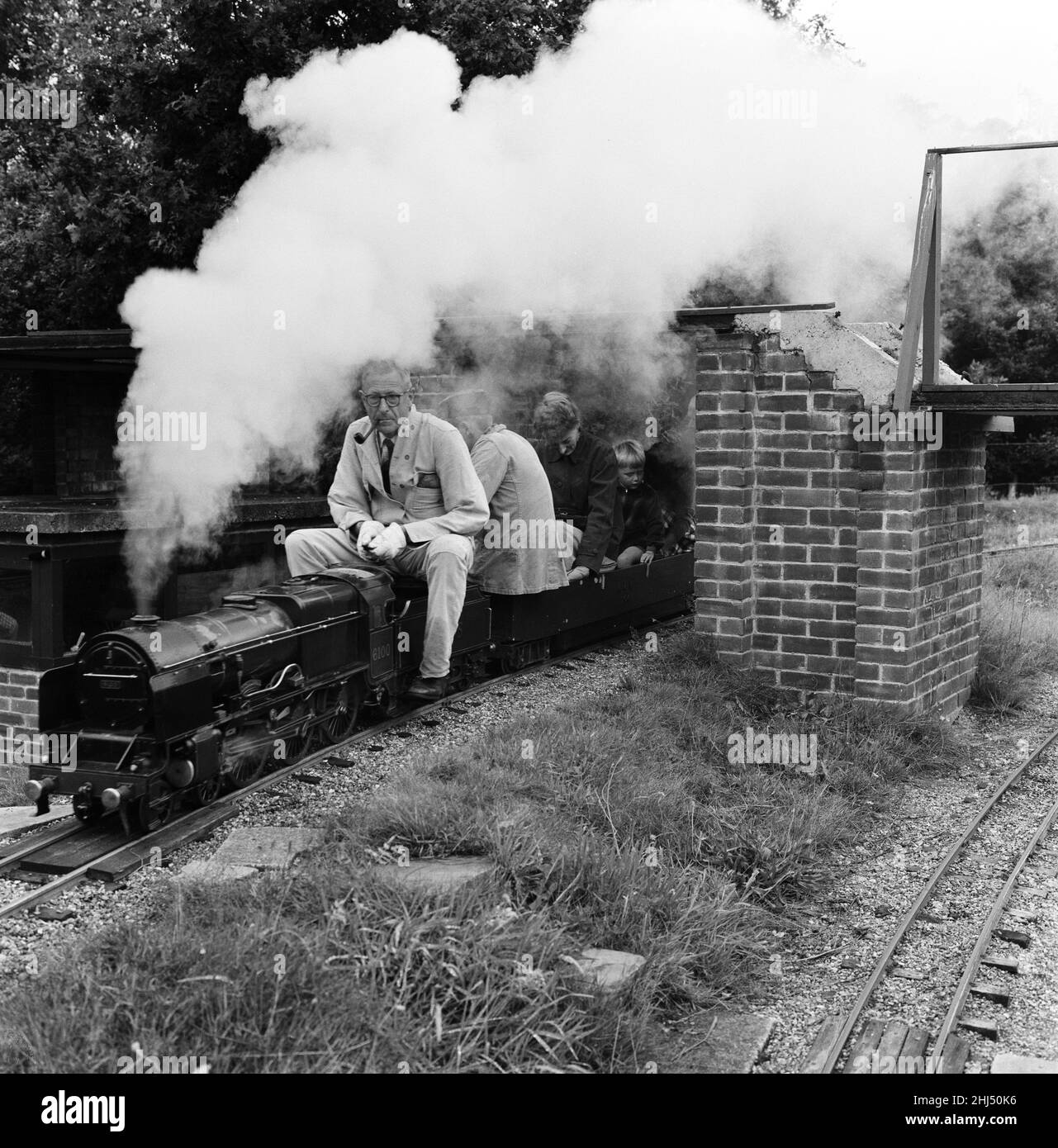 Miniature railway 1960s hi-res stock photography and images - Alamy