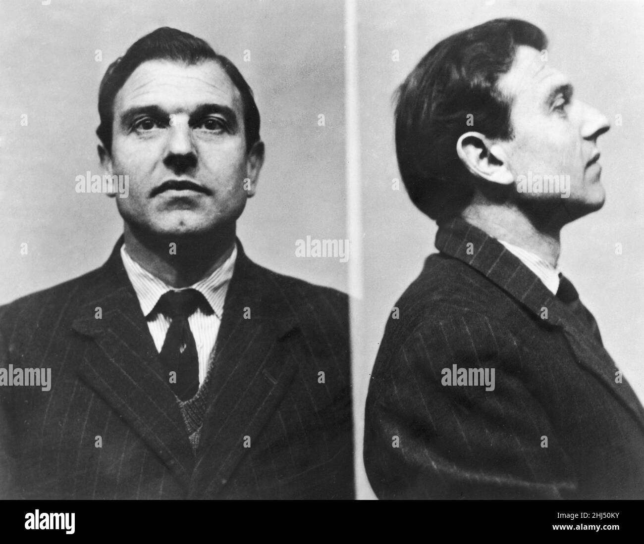 Prison pictures of George Blake a Soviet double agent who whilsts ...