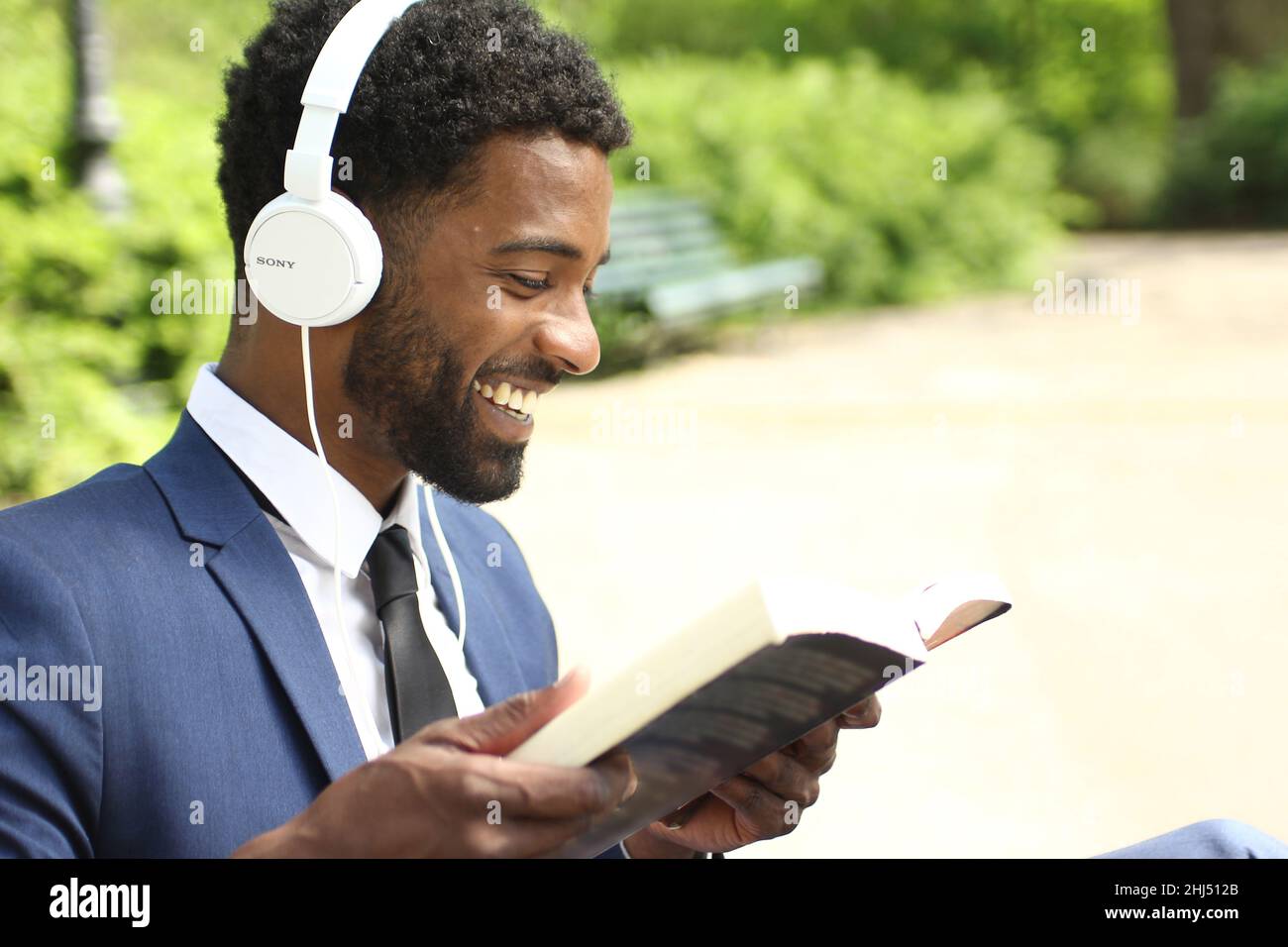 Portrait of a beautiful business man outside Stock Photo - Alamy
