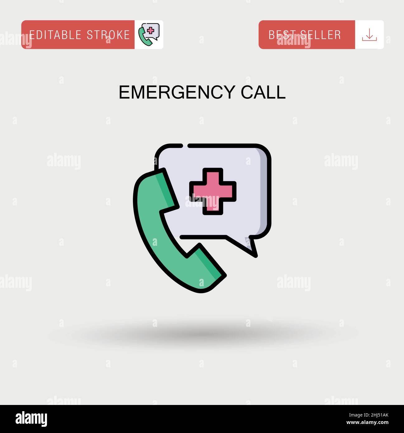 Red button alarm woman Stock Vector Images - Alamy