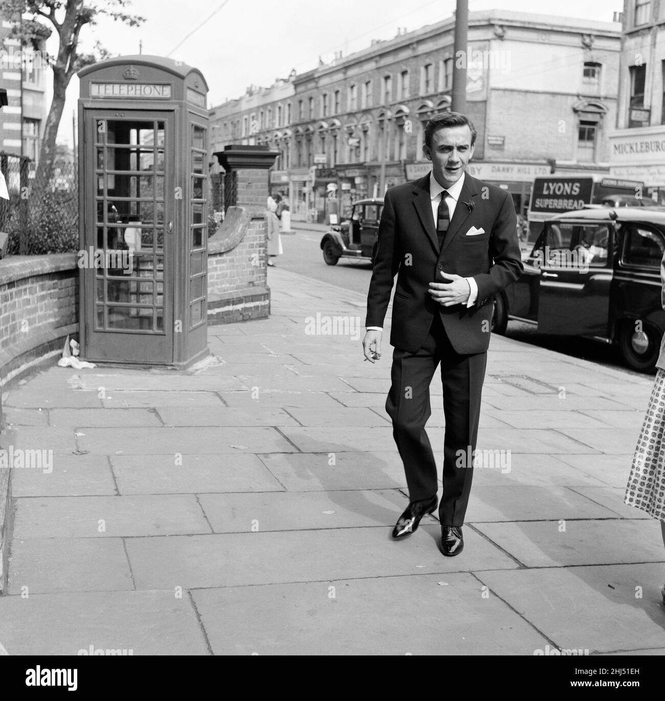 Kenneth Hume, 35, arrives at Paddington Register Office ahead of his ...