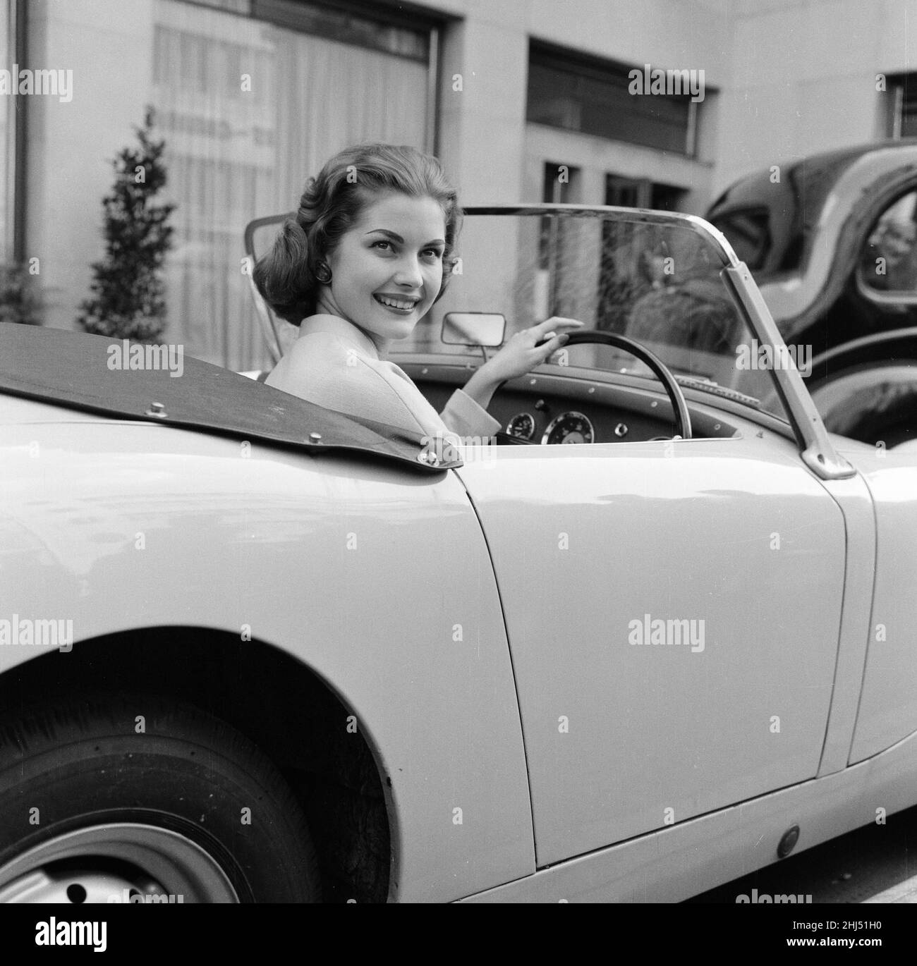 Newly crowned Miss World 1958, Penelope Anne Coelen, who represented ...