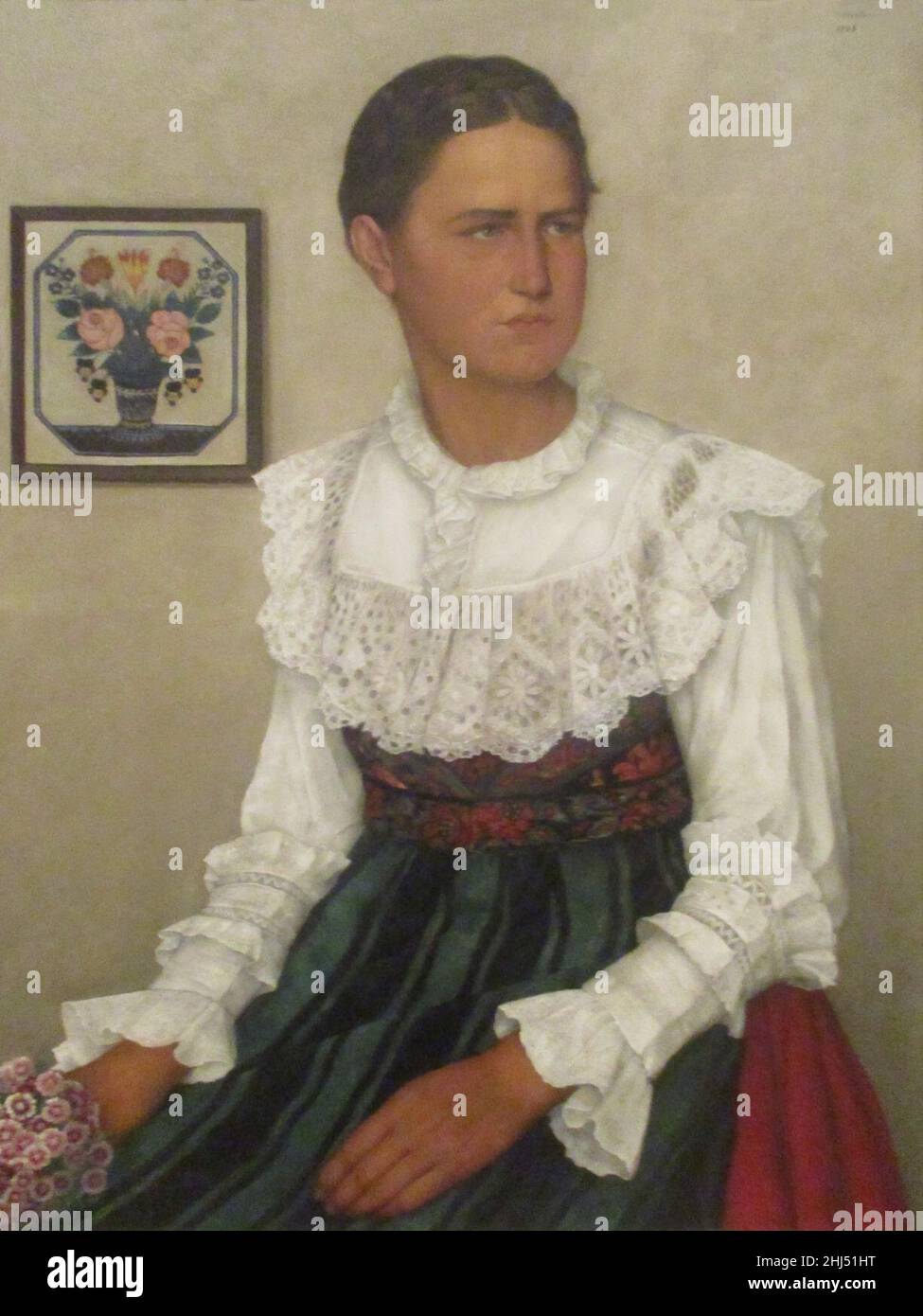 Stoskopf jeune fille alsacienne Stock Photo - Alamy