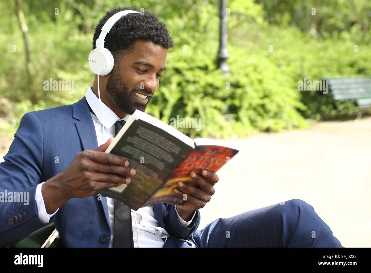 Portrait of a beautiful business man outside Stock Photo - Alamy