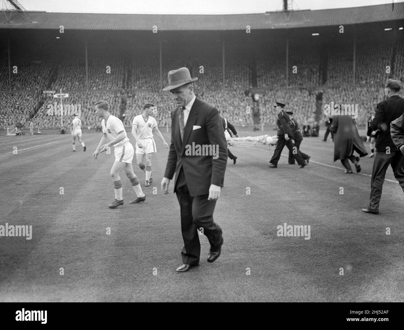 Aston Villa 2-1 Manchester United, FA Cup Final 1957, Wembley Stadium ...