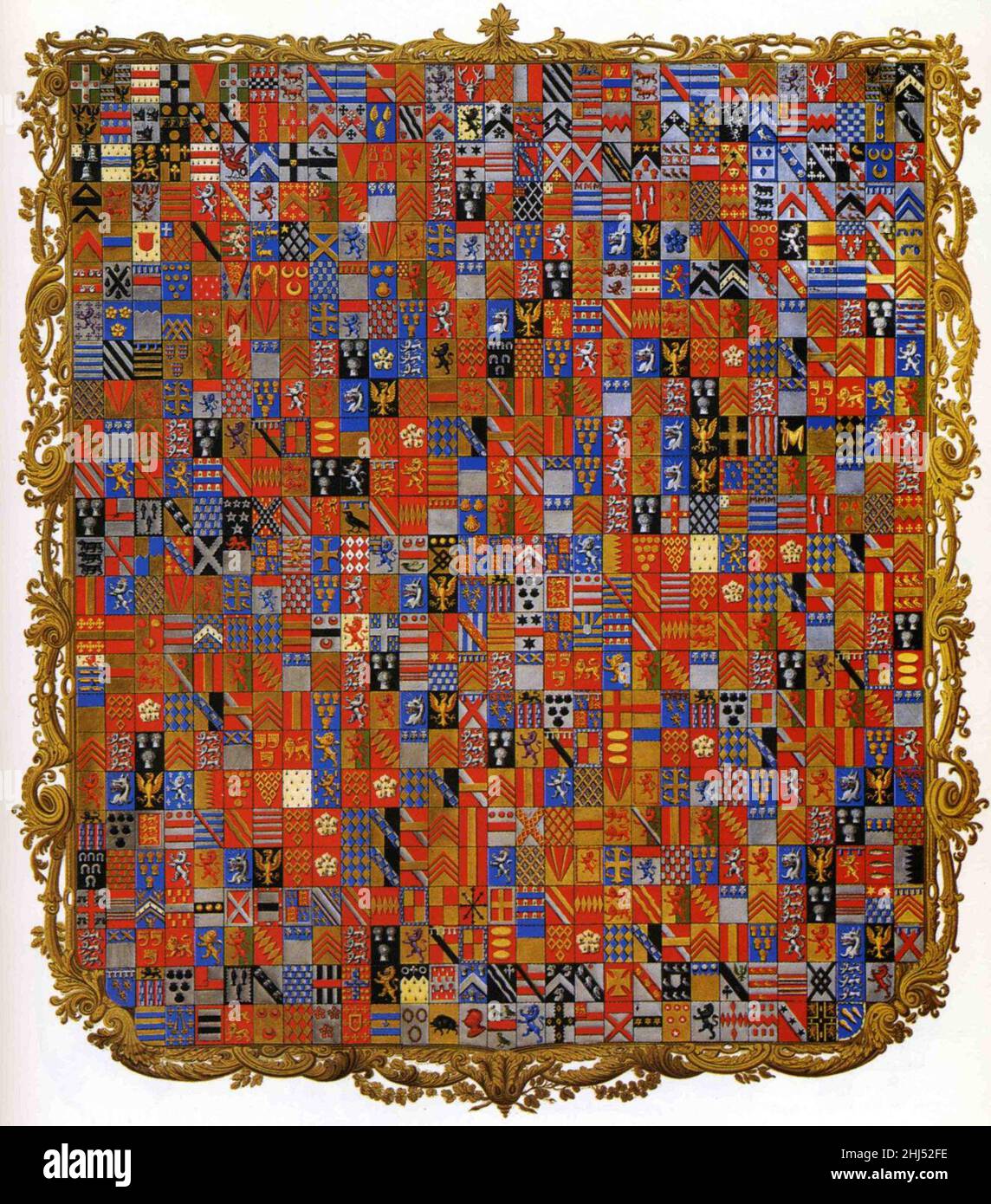 Stowe Armorial 2 Stock Photo - Alamy