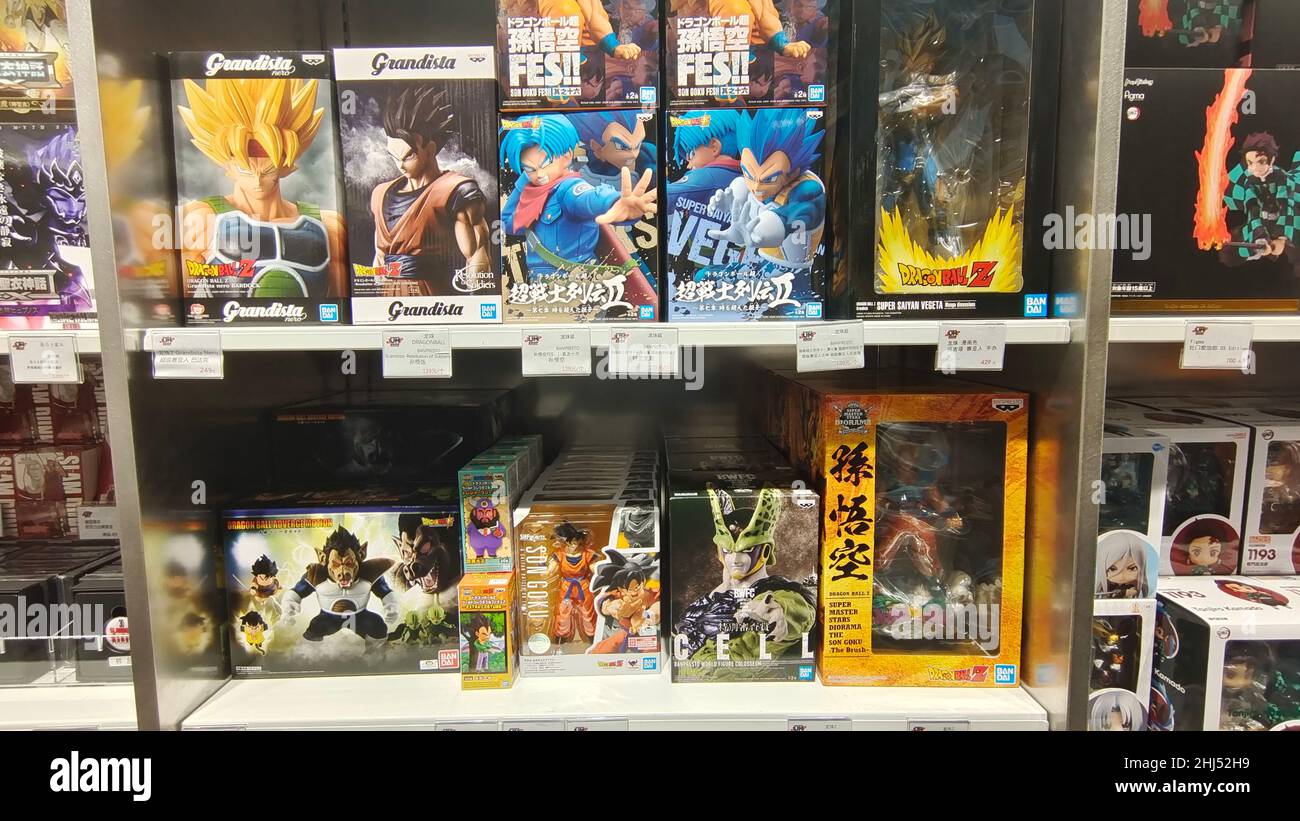 SHANGHAI, CHINA - JANUARY 24, 2022 - A look at the first overseas store ...