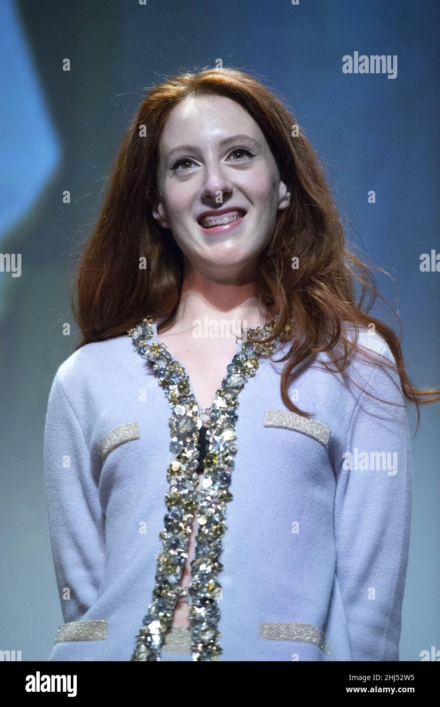 Roxane Duran attending the opening of the 29th Gerardmer Film Festival ...