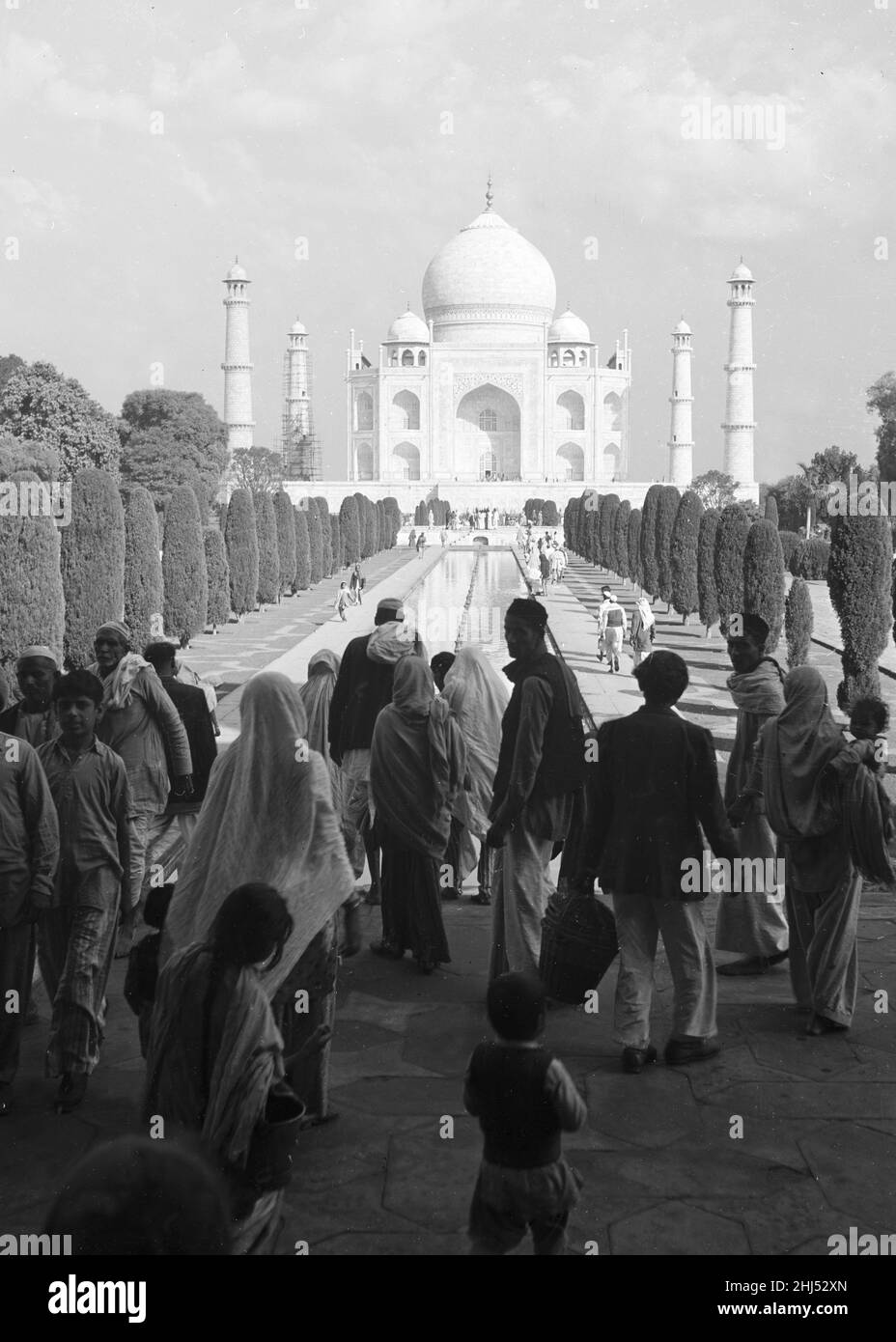 The Taj Mahal built by Shah Jahan as a mausoleum for his third wife ...