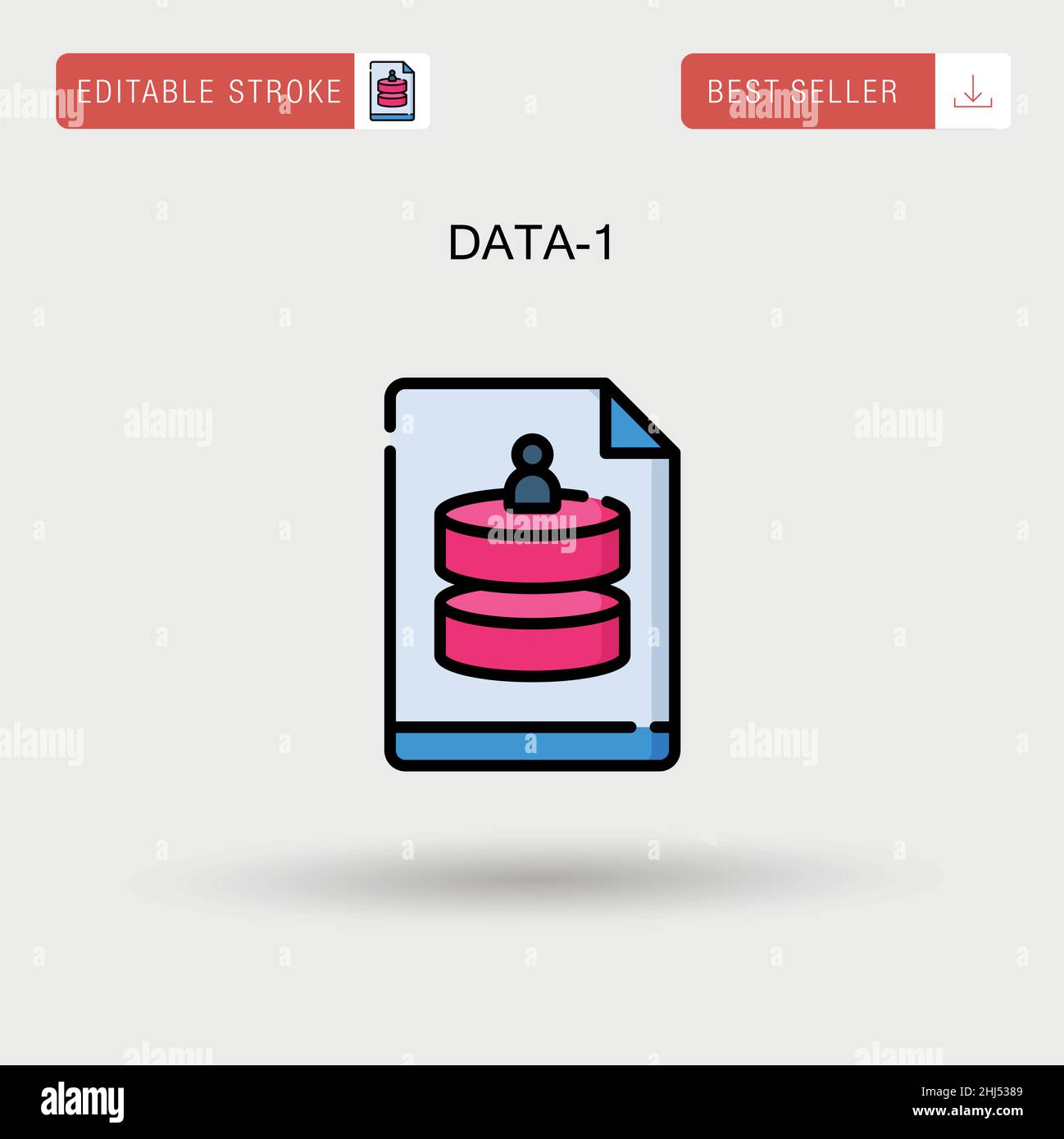 Digits icon Stock Vector Images - Alamy