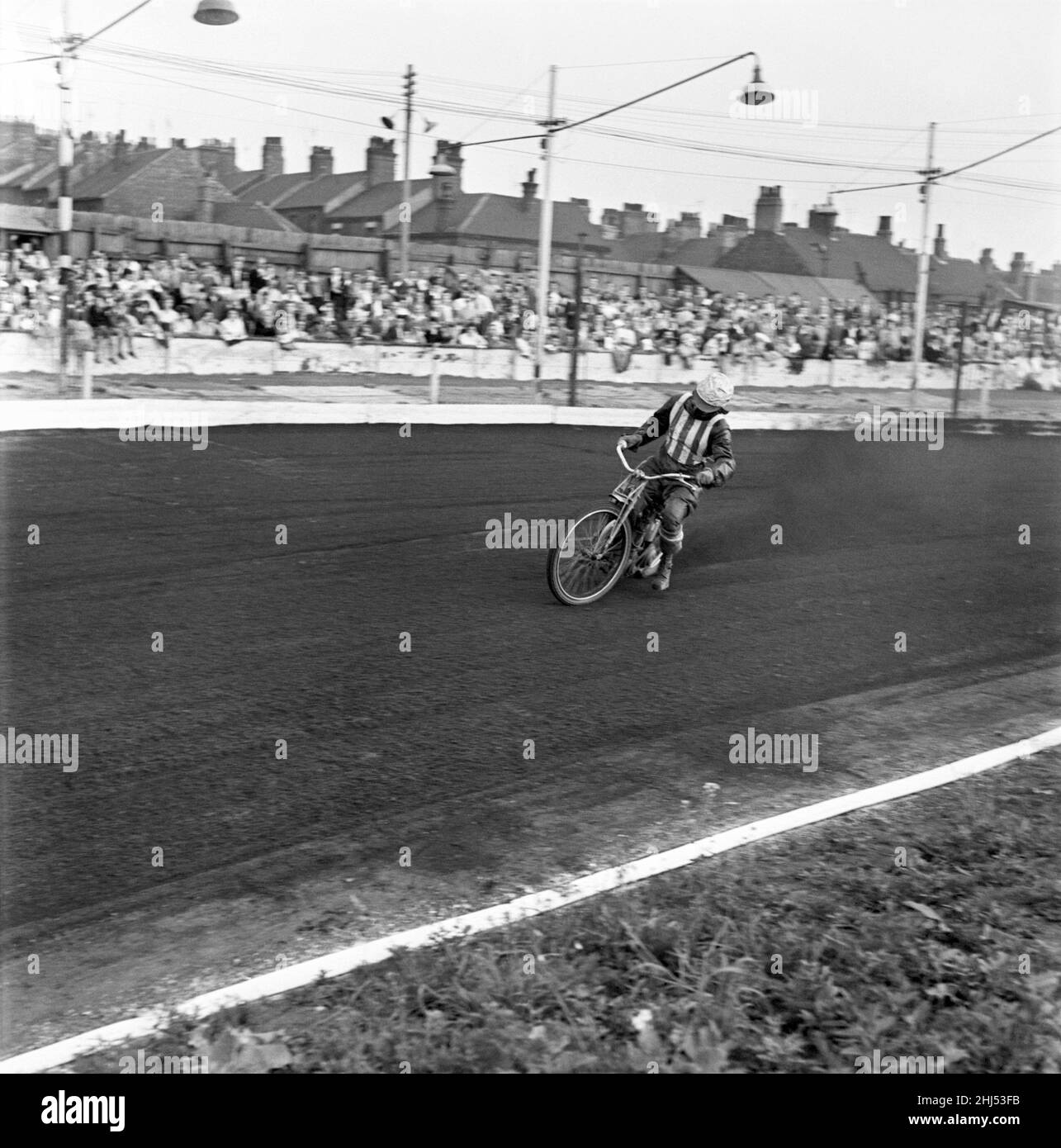 Speedway at stoke, motorsport. June 1960 M4380-005 Stock Photo - Alamy