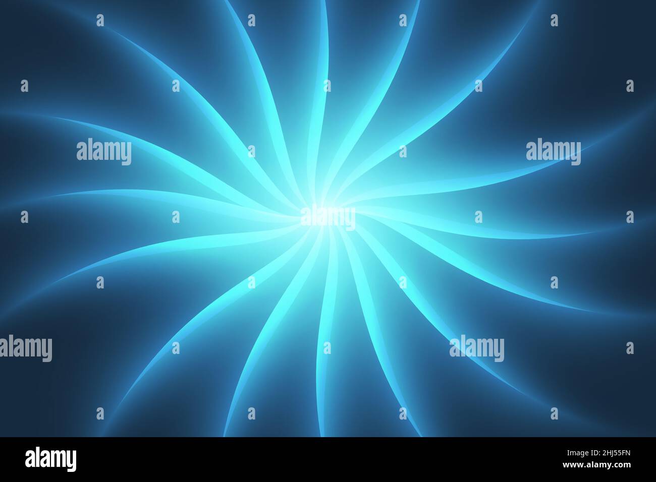 Digital abstract background, light rays comming to center Stock Photo ...