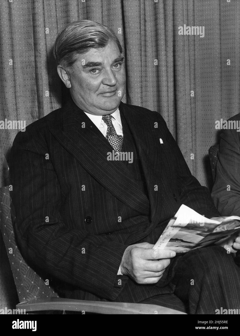 Aneurin Bevan often known as Nye Bevan, who was the Minister for Health ...