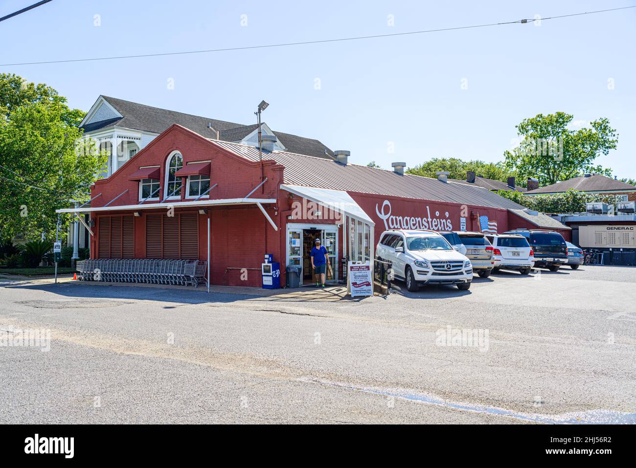 NEW ORLEANS, LA, USA - MAY 3, 2020: Langenstein's Grocery in Uptown New ...