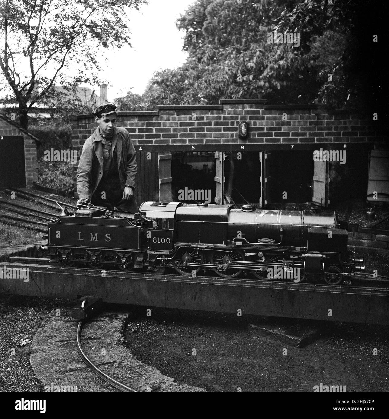 Miniature railway 1960s hi-res stock photography and images - Alamy