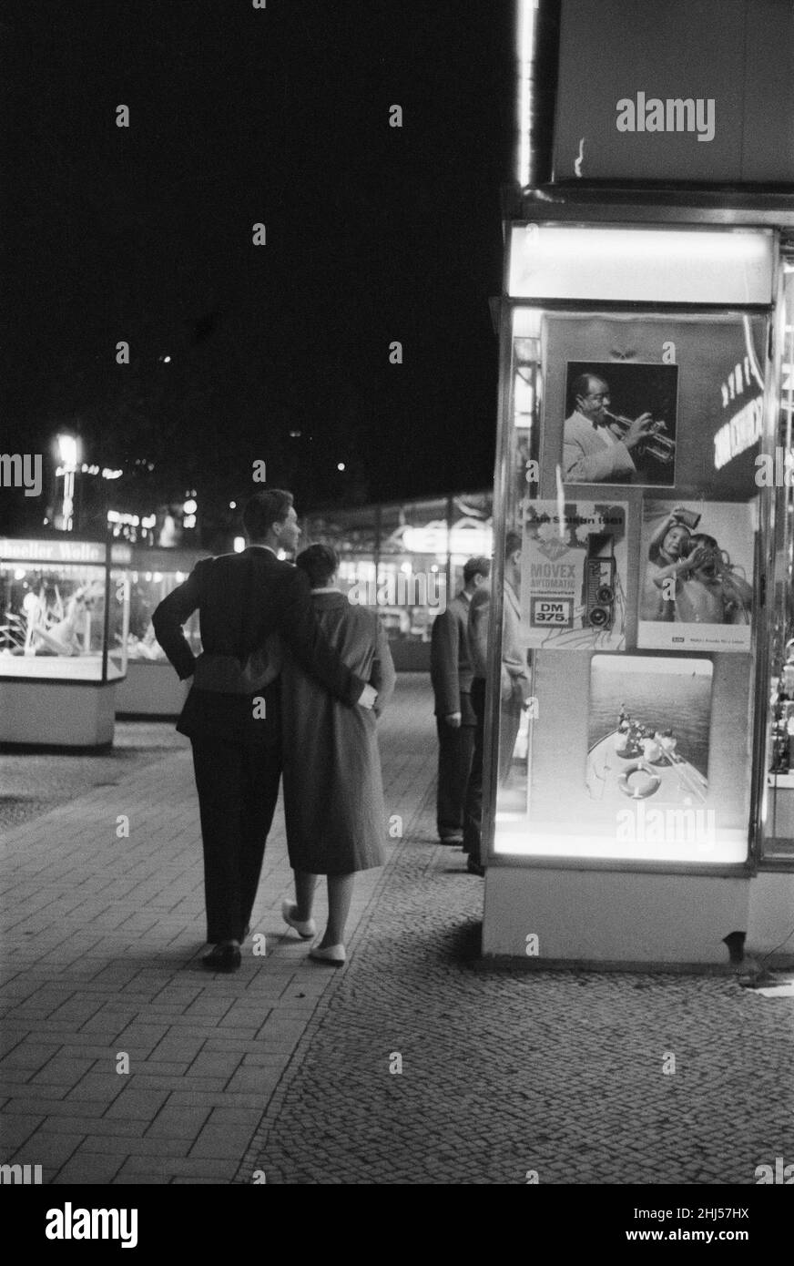 Scenes in West Berlin, West Germany showing daily life continuing as ...