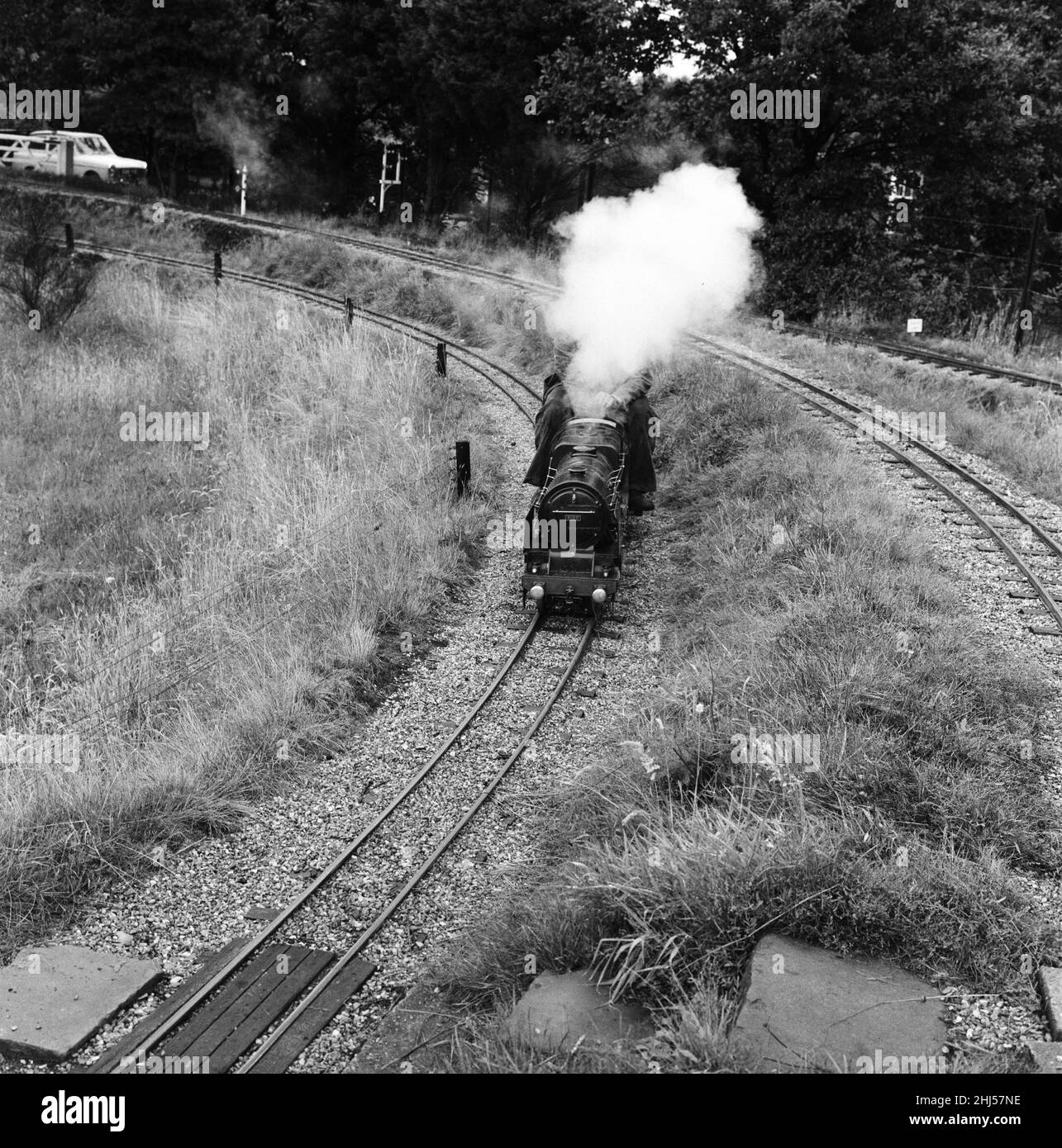 Miniature railway 1960s hi-res stock photography and images - Alamy