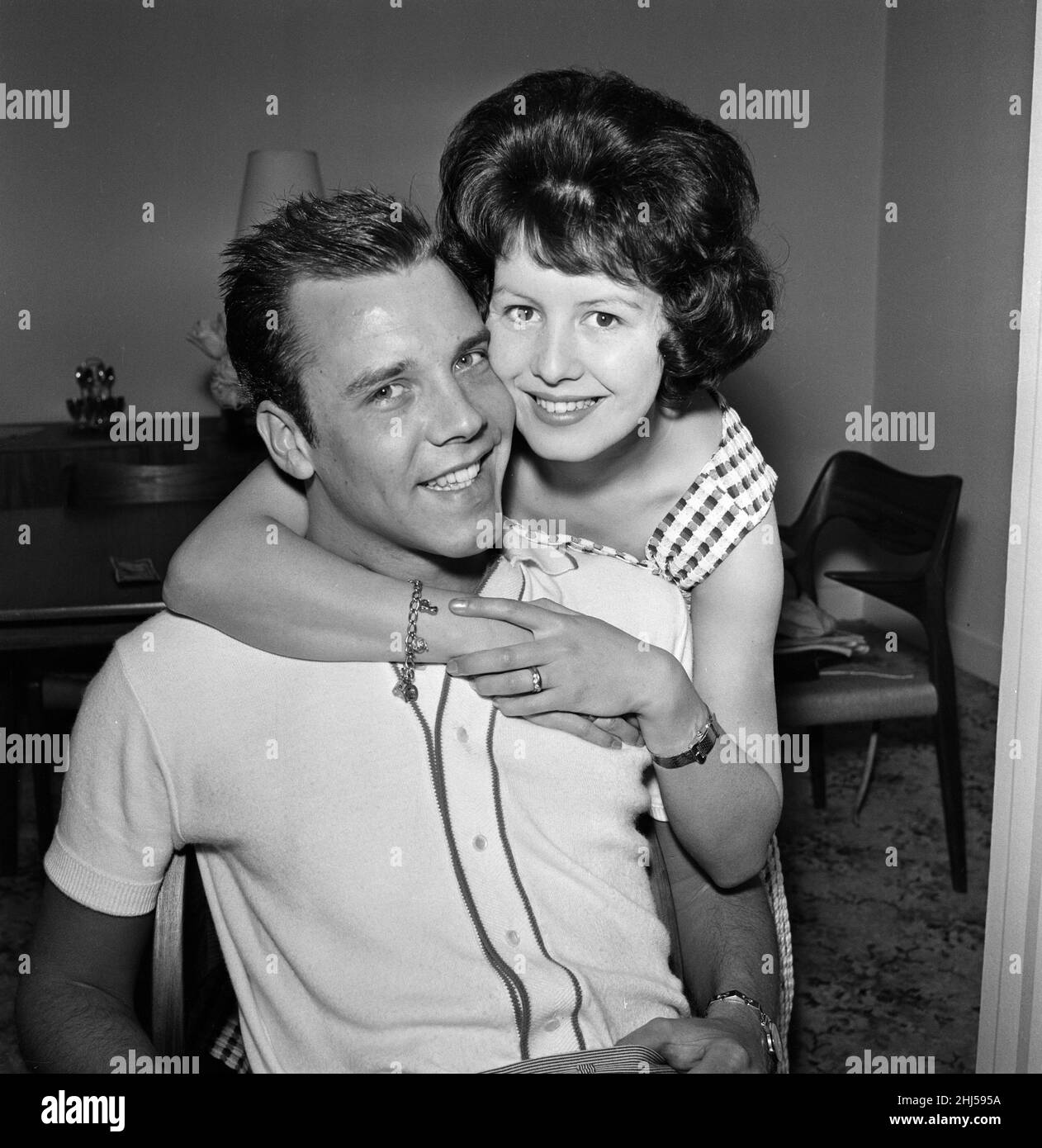 Marty Wilde and his wife Joyce at their flat in Chiswick, London. 21st ...