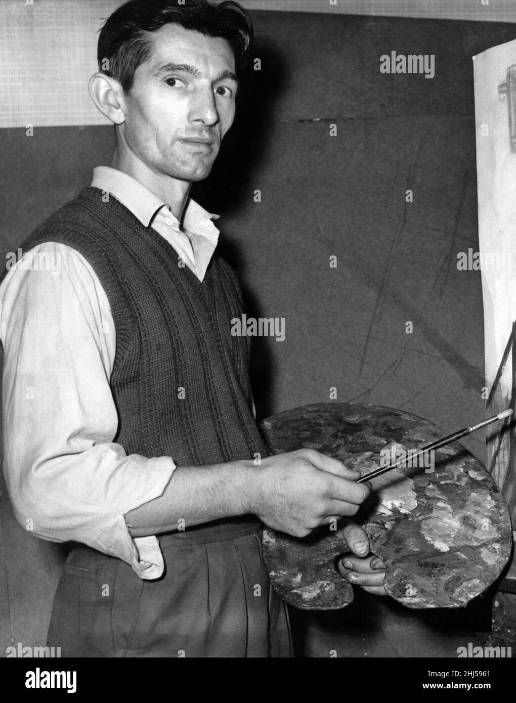 Norman Cornish, the miner-artist from Spennymoor, who still works ...