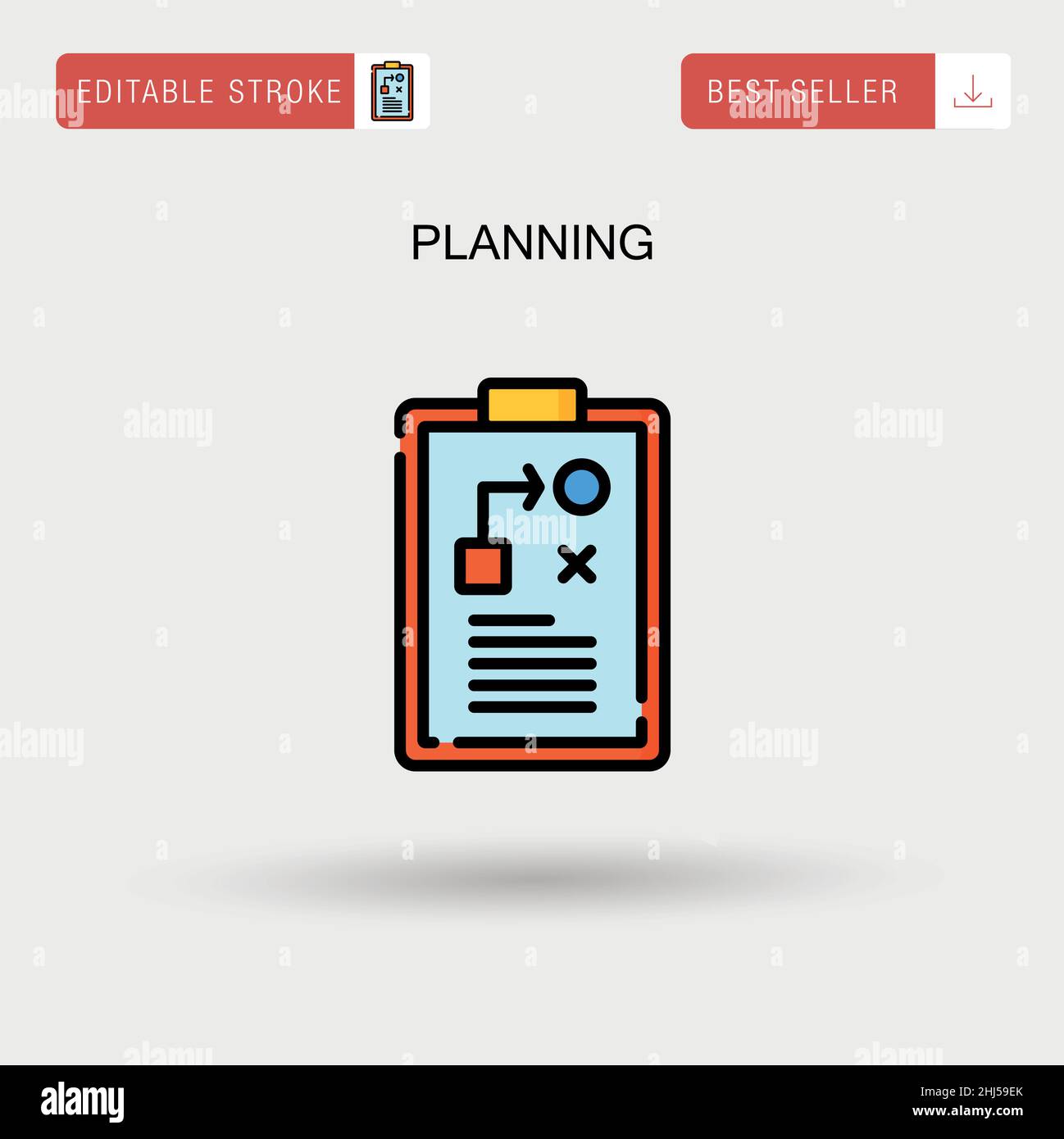 Planning strategy startup business meeting Stock Vector Images - Alamy
