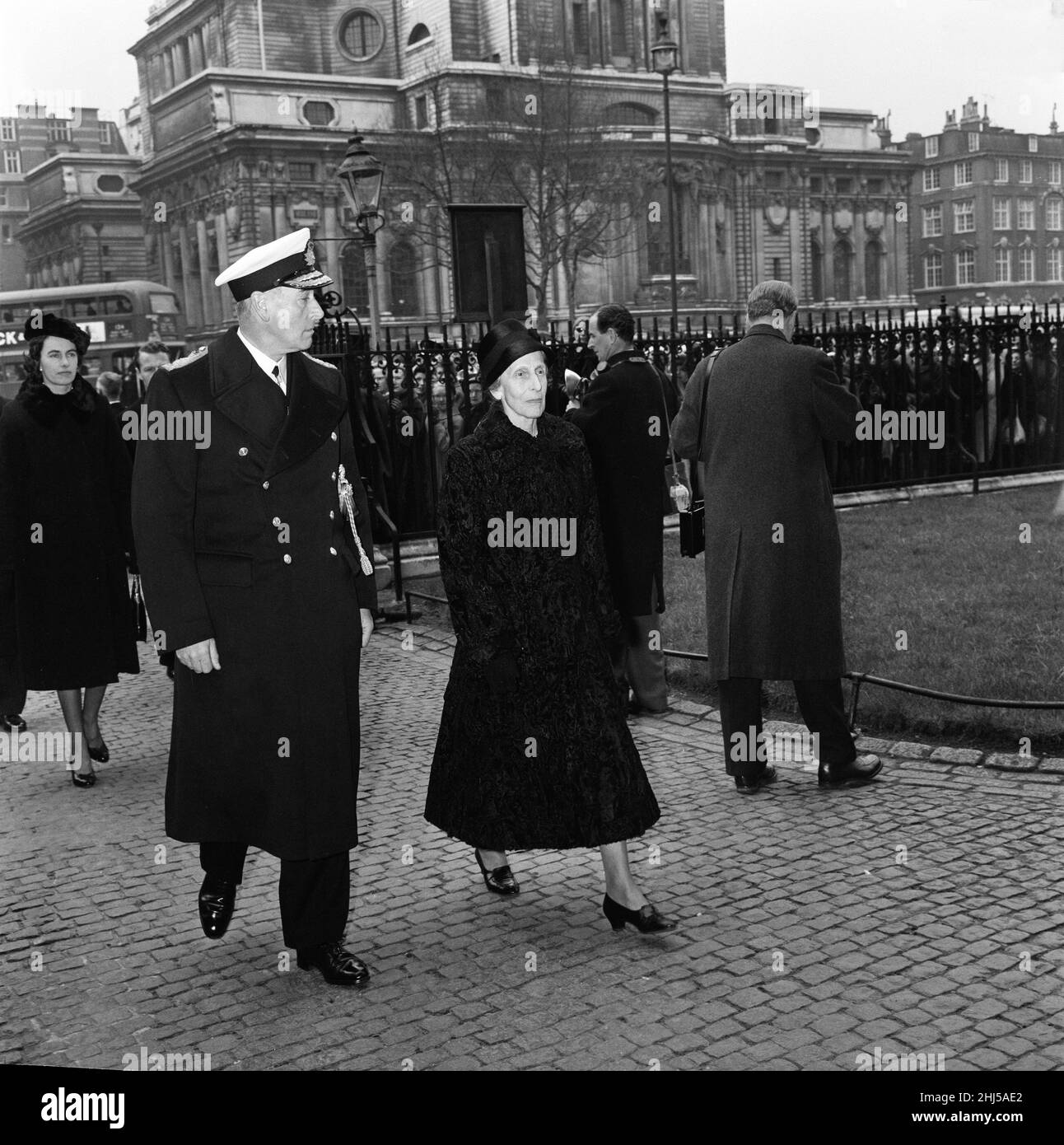 Memorial Service for Edwina Mountbatten, Countess Mountbatten of Burma ...