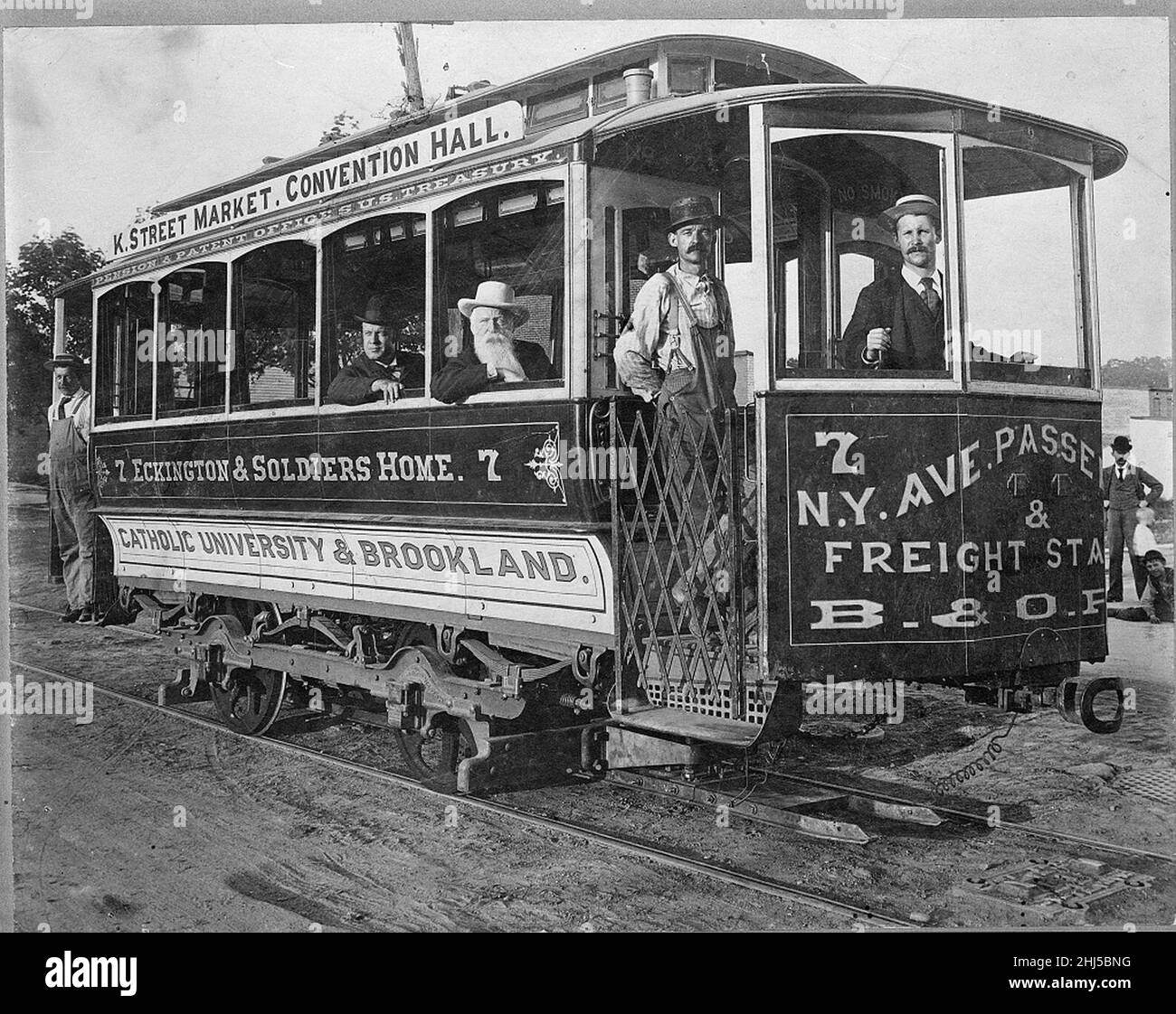 Street car, Washington, D.C Stock Photo - Alamy