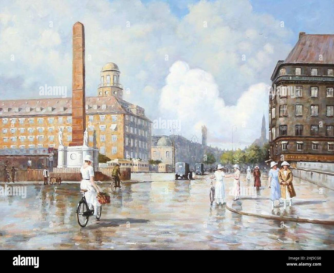 Vesterbrogade street hi-res stock photography and images - Alamy