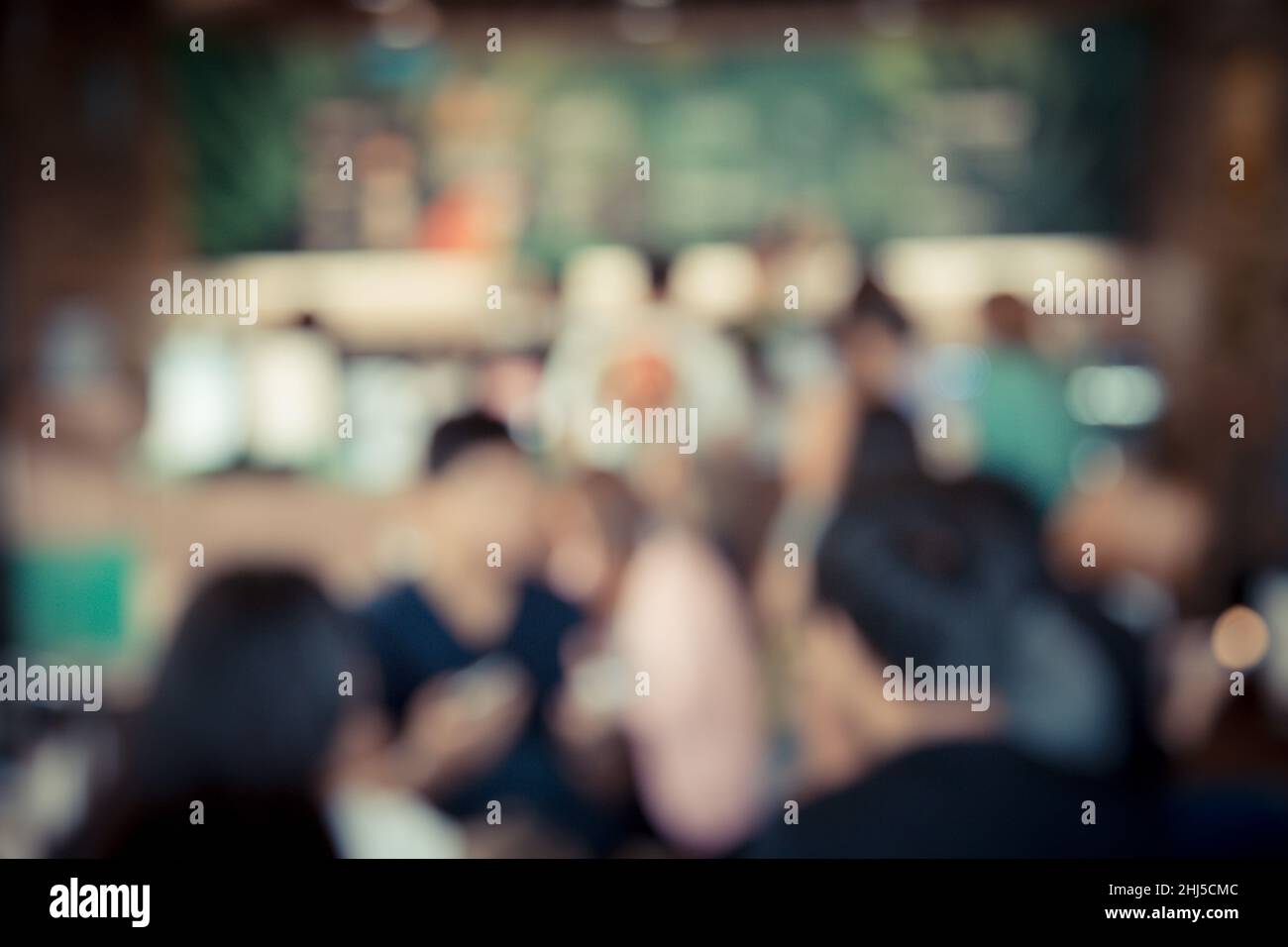 Blurred coffee shop background with vintage effect style Stock Photo ...