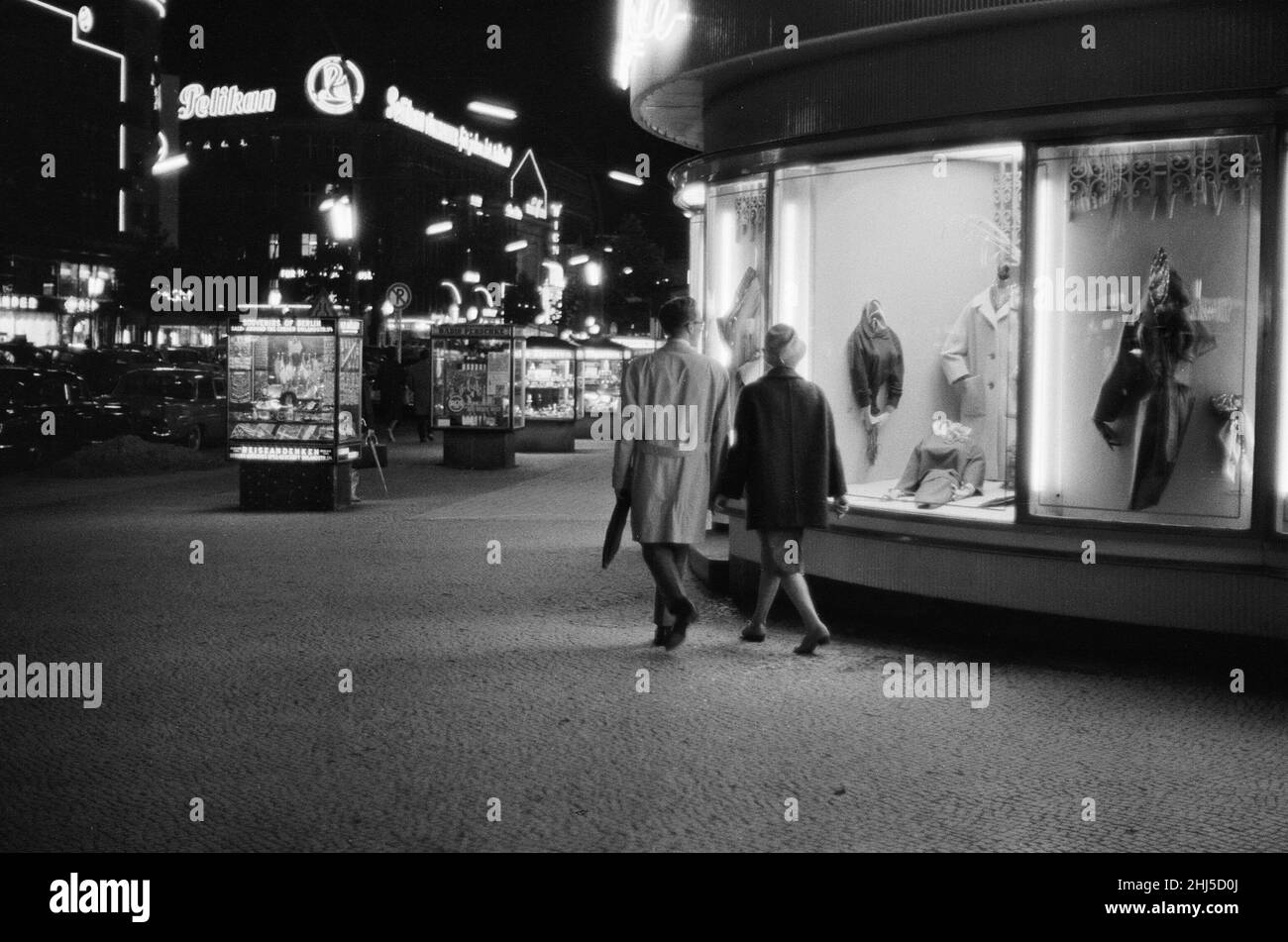 Scenes in West Berlin, West Germany showing daily life continuing as ...