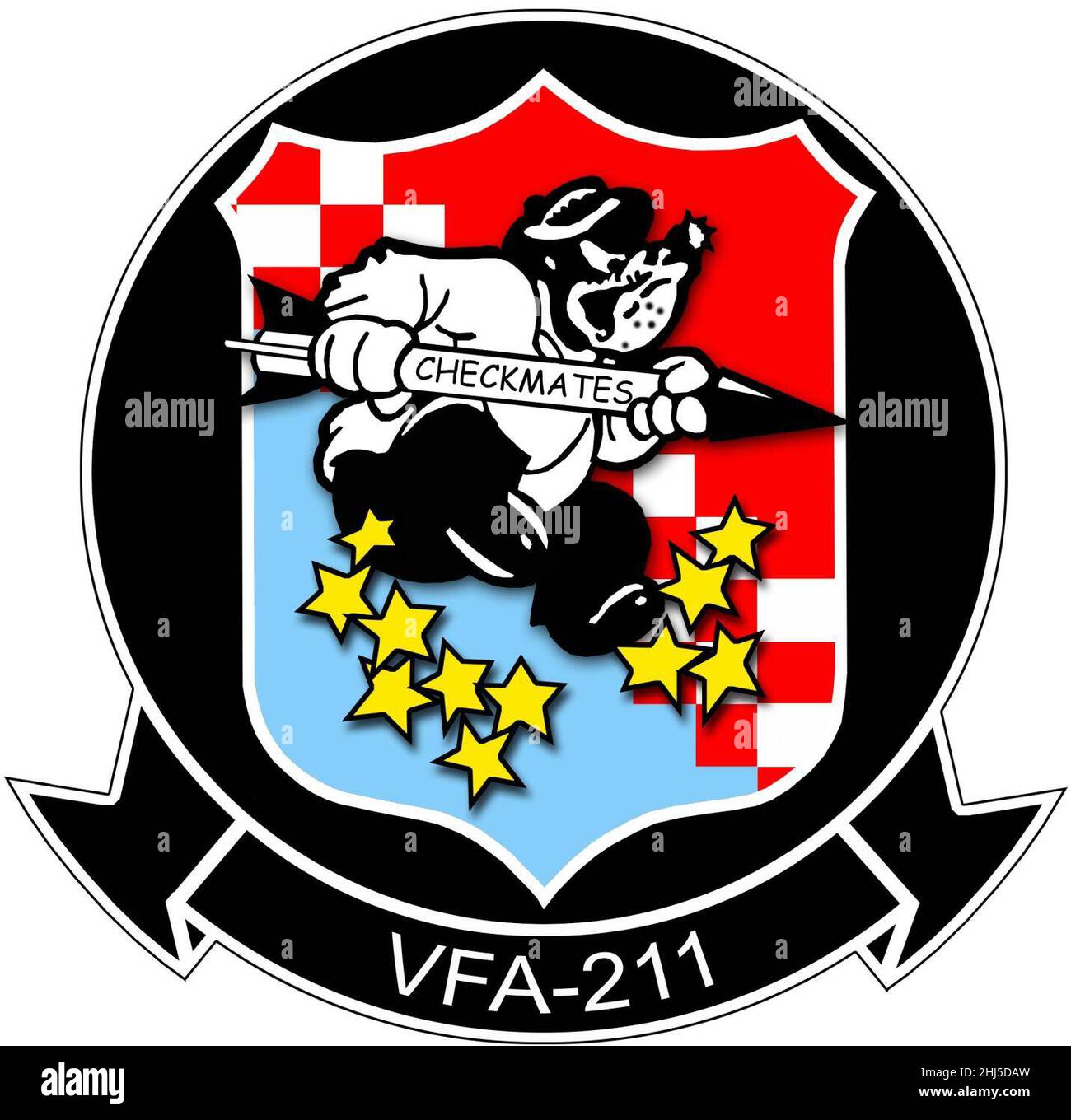 Strike Fighter Squadron 211 (US Navy) patch Stock Photo - Alamy