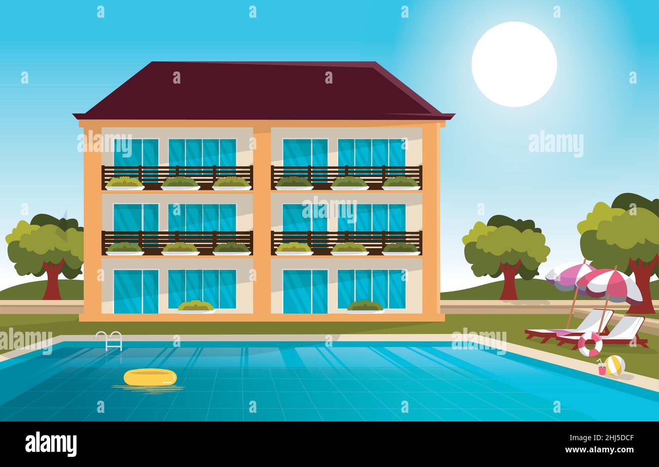 Pool boarding Stock Vector Images - Alamy