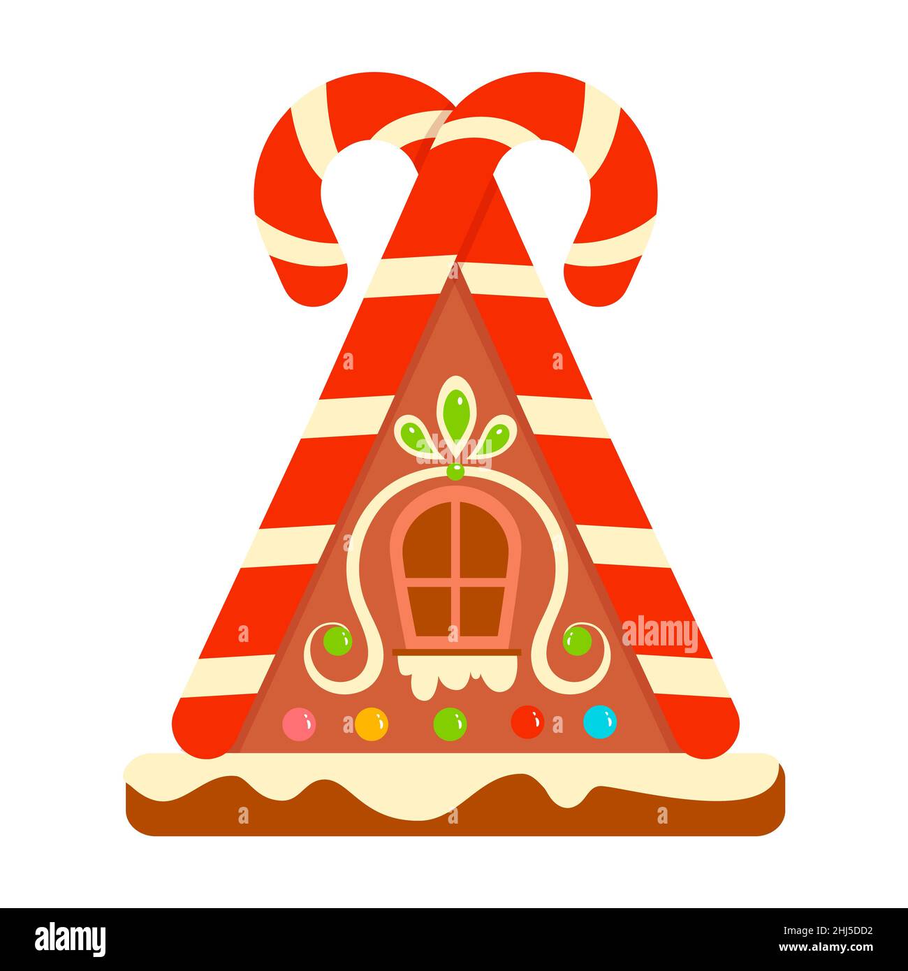 Gingerbread house clipart hi-res stock photography and images - Alamy