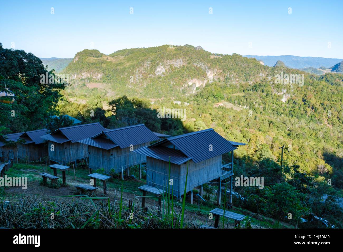 Mae Hong Son Thailand, Ban Jabo Noodle house, Ban Jabo, Mae Hong Son ...