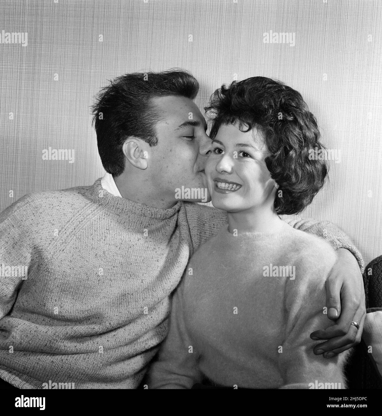 Marty Wilde with his sweetheart Joyce Baker. They are to be married ...
