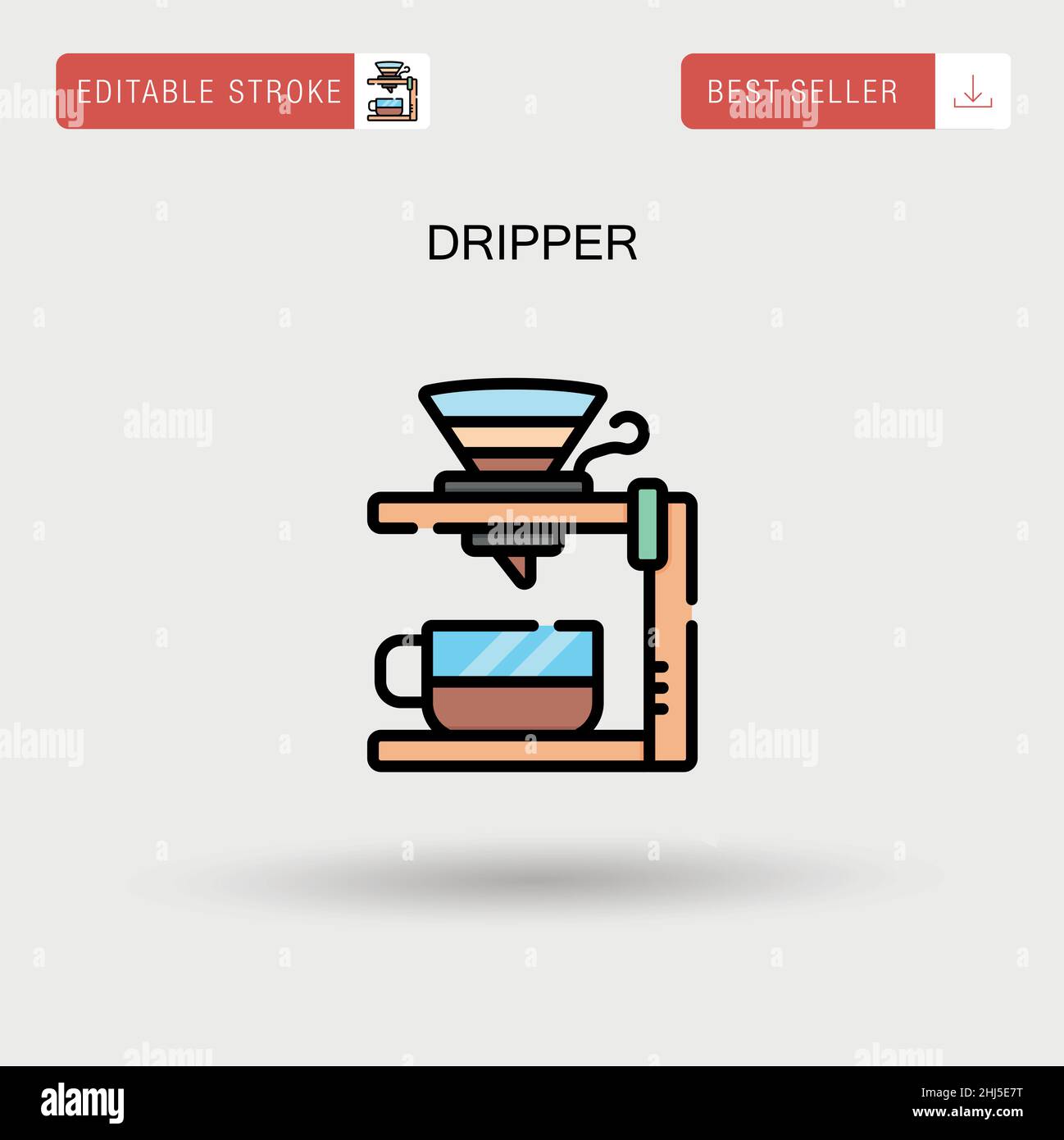 Water dripper Stock Vector Images - Alamy