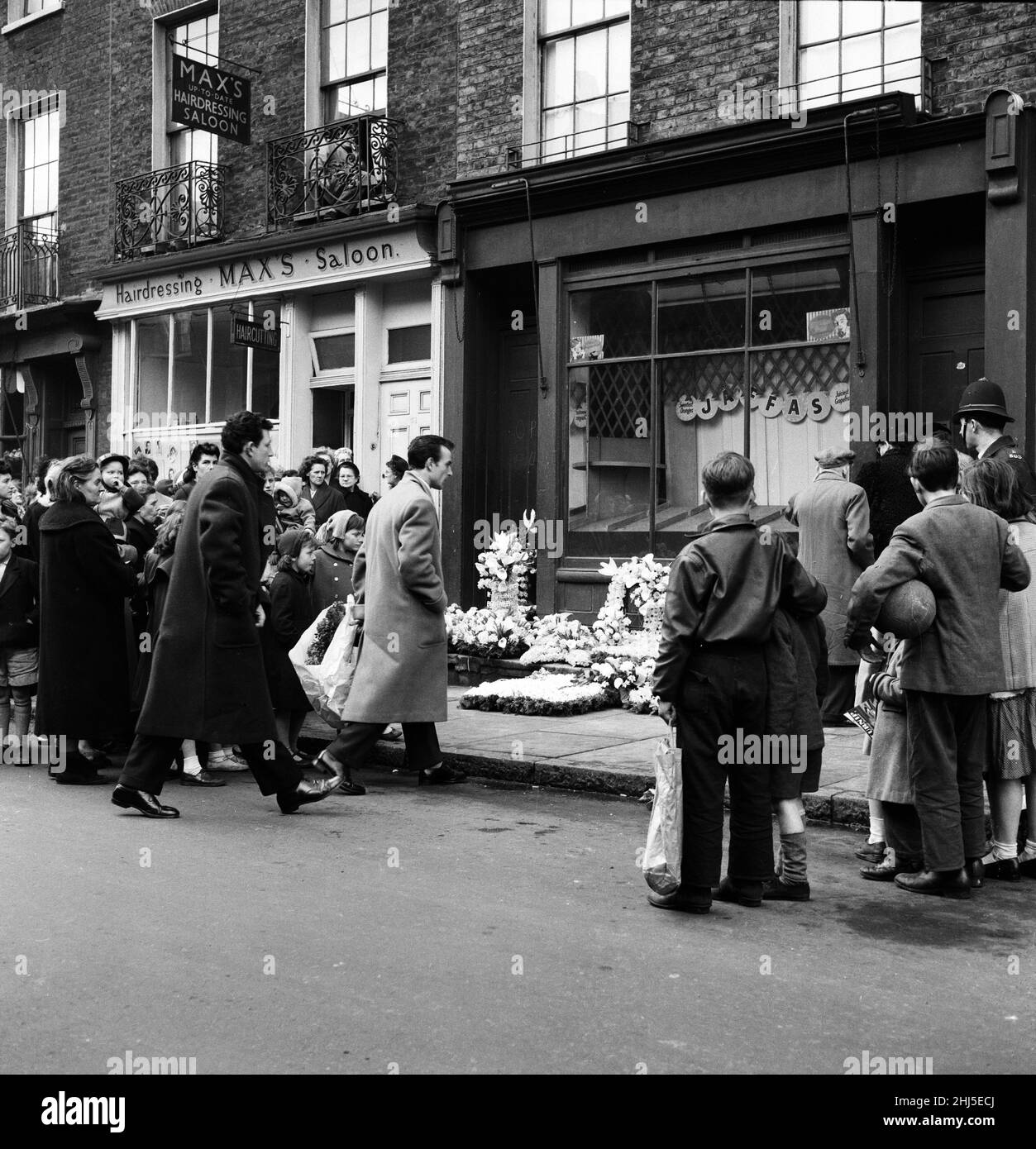 The funeral took place today of Billy Boy Blythe, who died after an ...